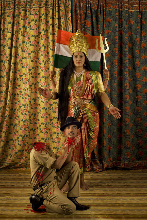 Pushpamala N, Mother India, 2009 | Chemould Prescott Road