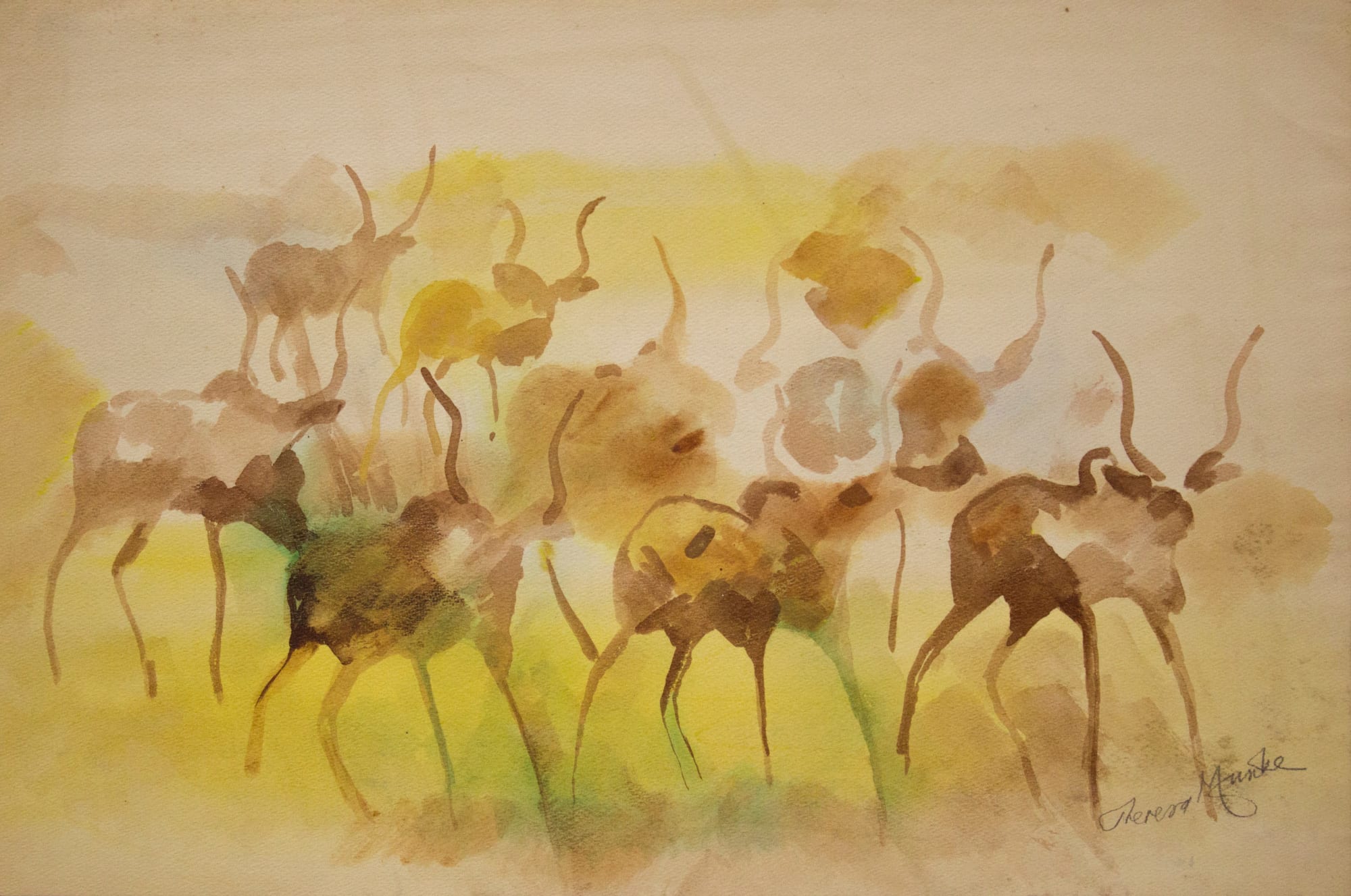 Theresa Musoke, Impala (13), circa 1970s | Circle Art Gallery