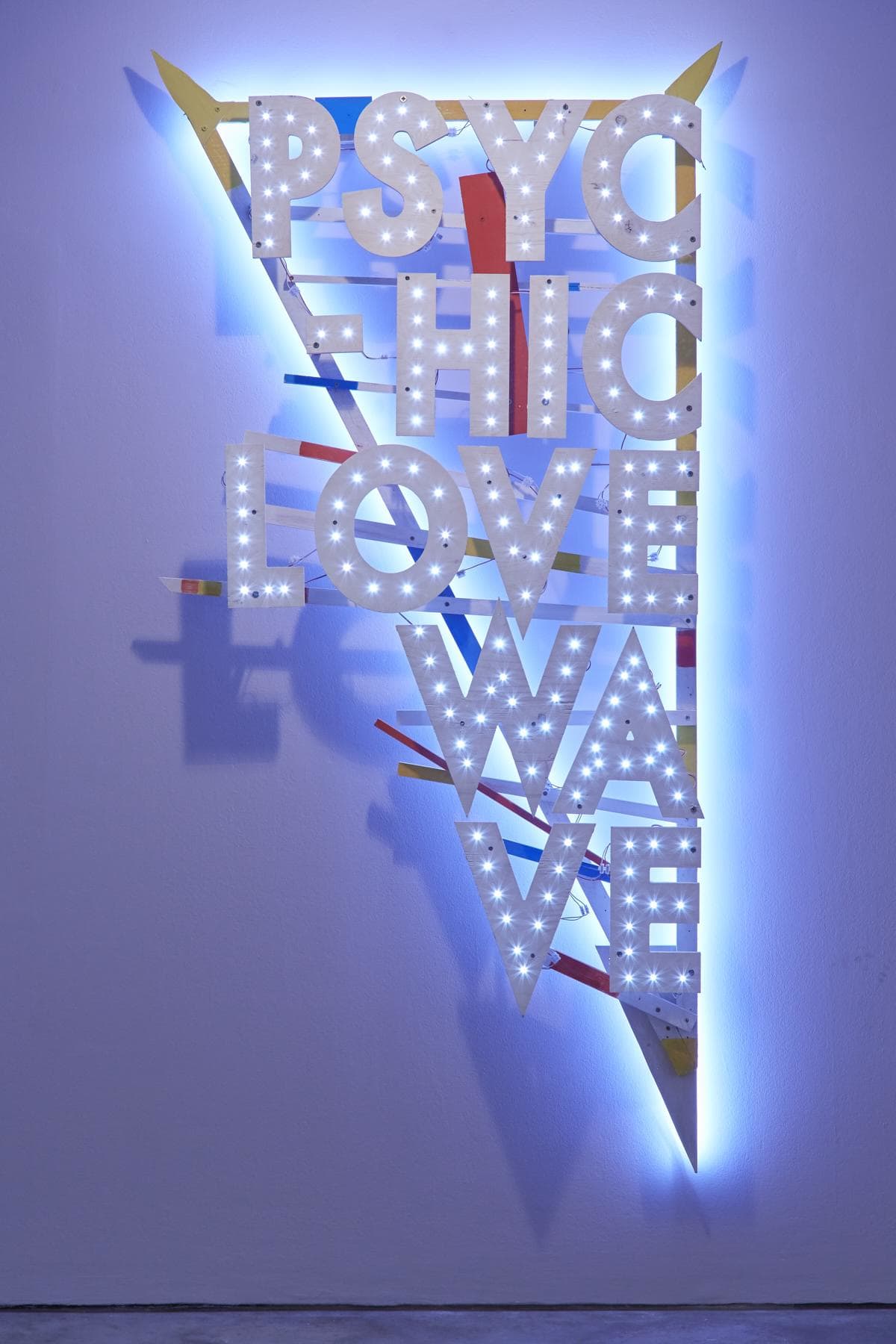 Robert Montgomery, Psychic Love Wave, 2017 | Cob Gallery