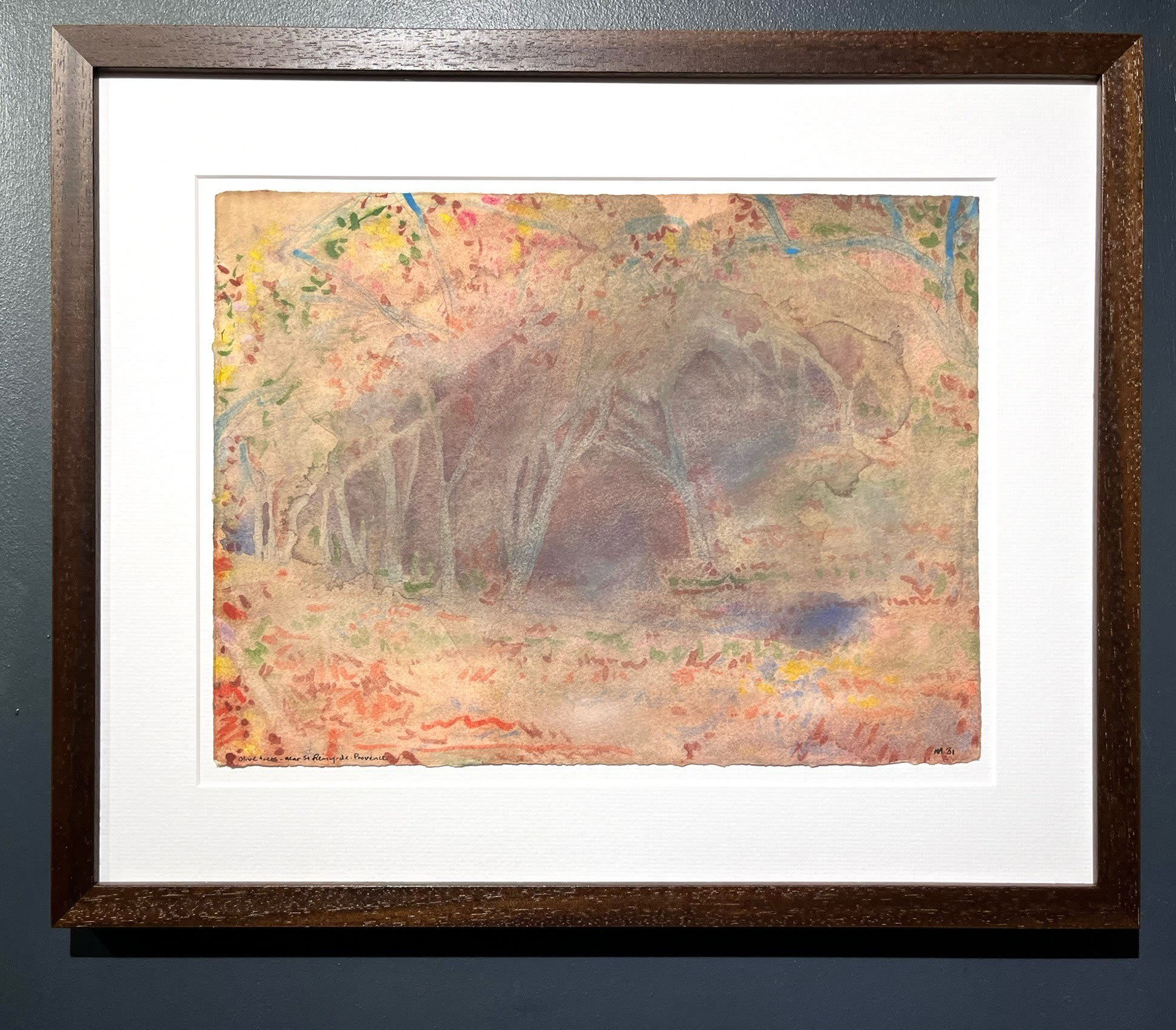 Norman Adams RA, Olive Trees Near St. Remy de Provence , 1981 ...