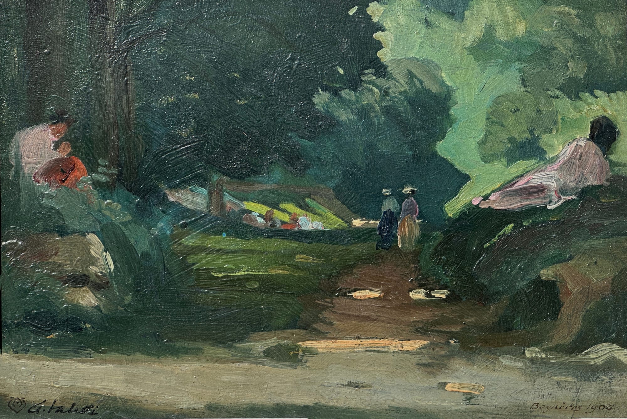 Pierre Adolphe Valette, Bagneres, 1906 | Contemporary Six