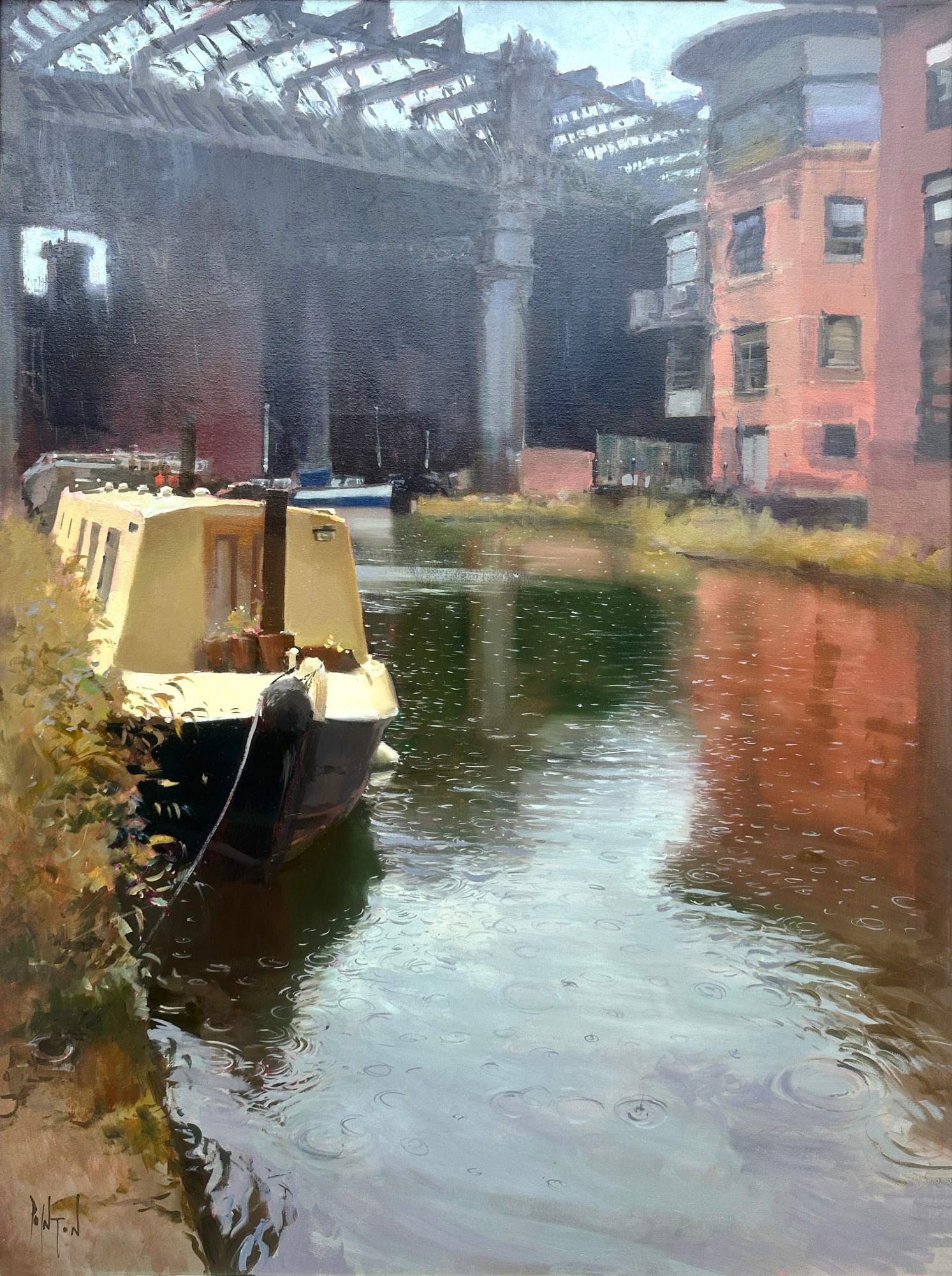 Rob Pointon ROI, Raindrops Castlefield, 2020 | Contemporary Six