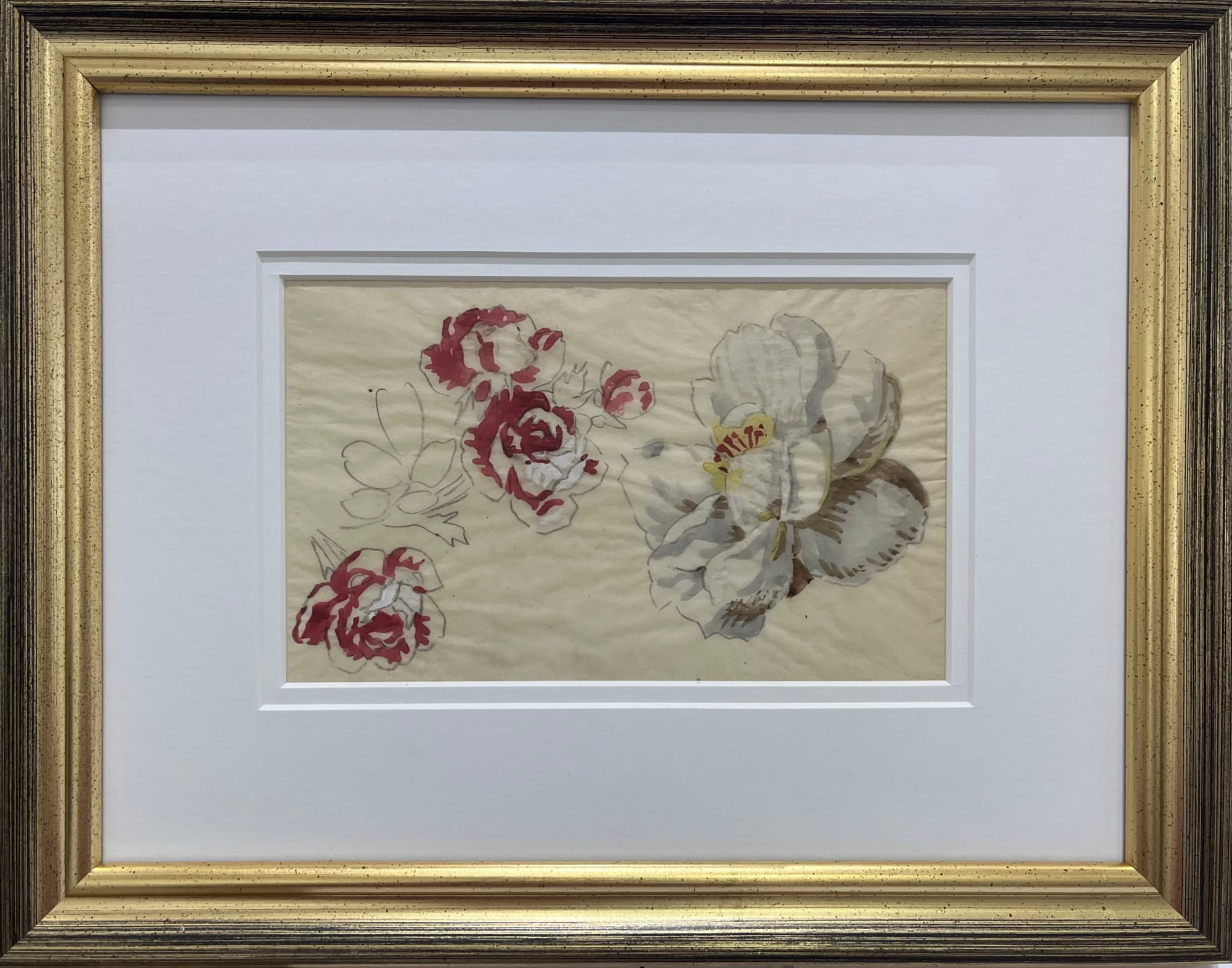 Pierre Adolphe Valette, White and Pink Blooms | Contemporary Six