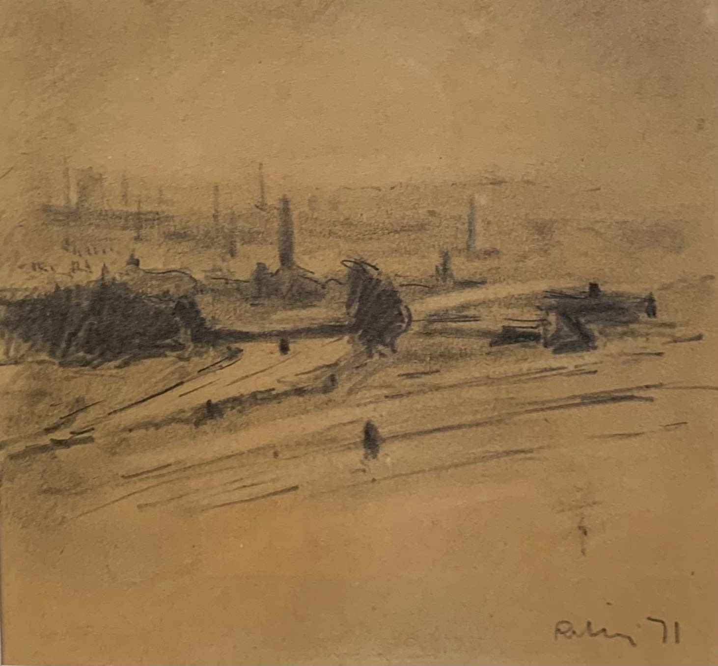 Harold Riley, Industrial Landscape | Contemporary Six