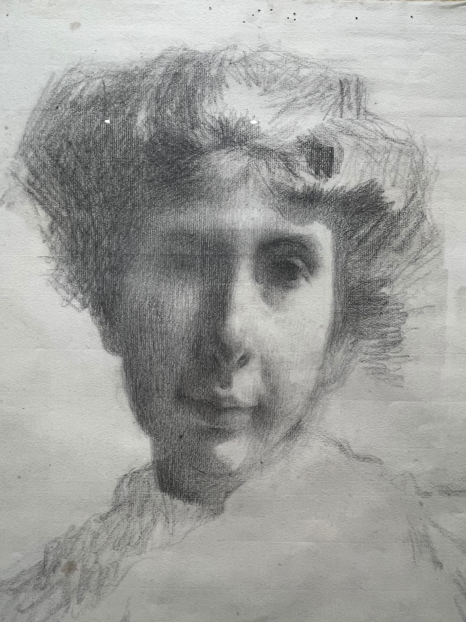 Pierre Adolphe Valette, Portrait of Gabriella | Contemporary Six