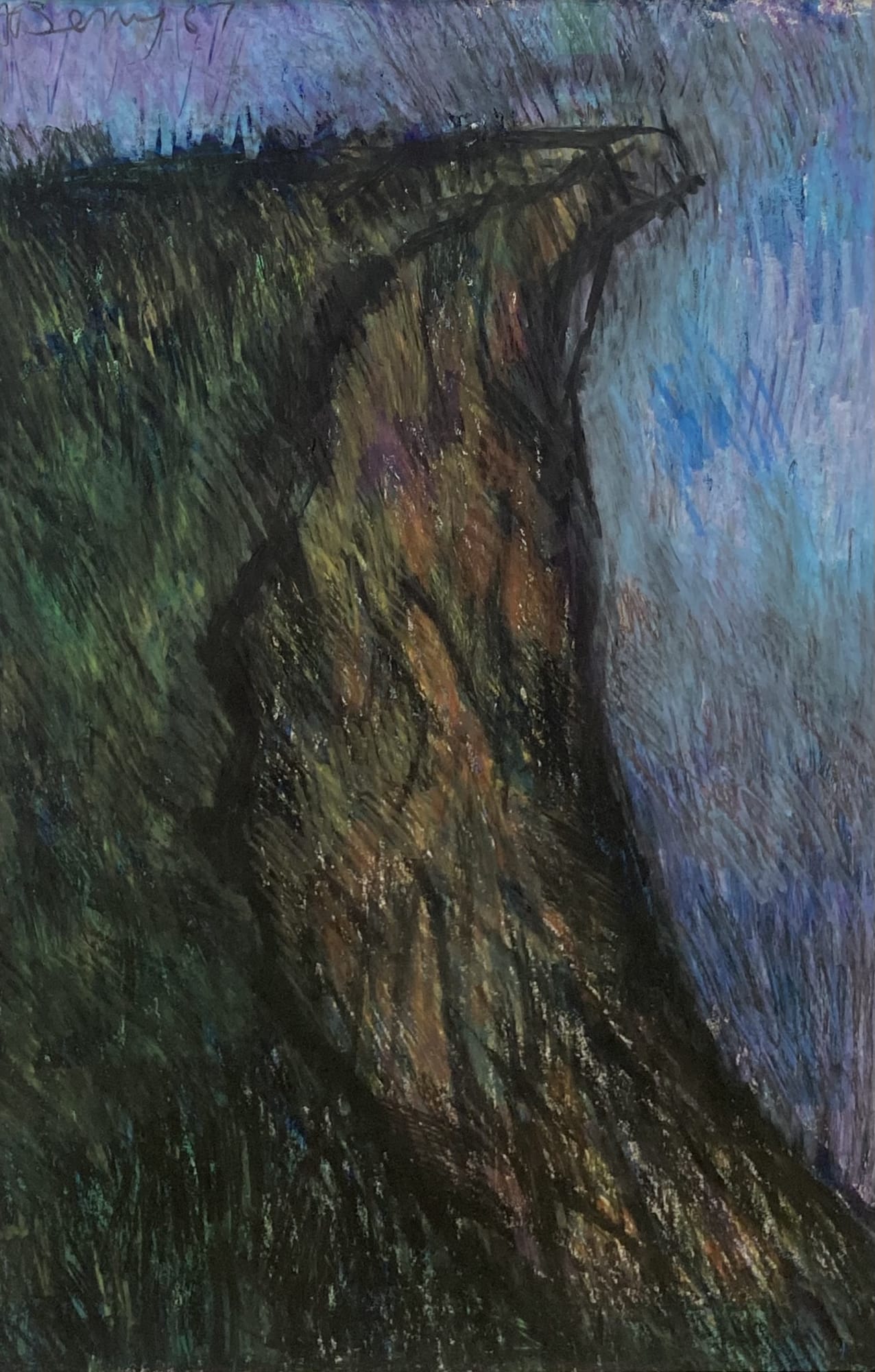 Arthur Berry, The Cliff, 1967 | Contemporary Six