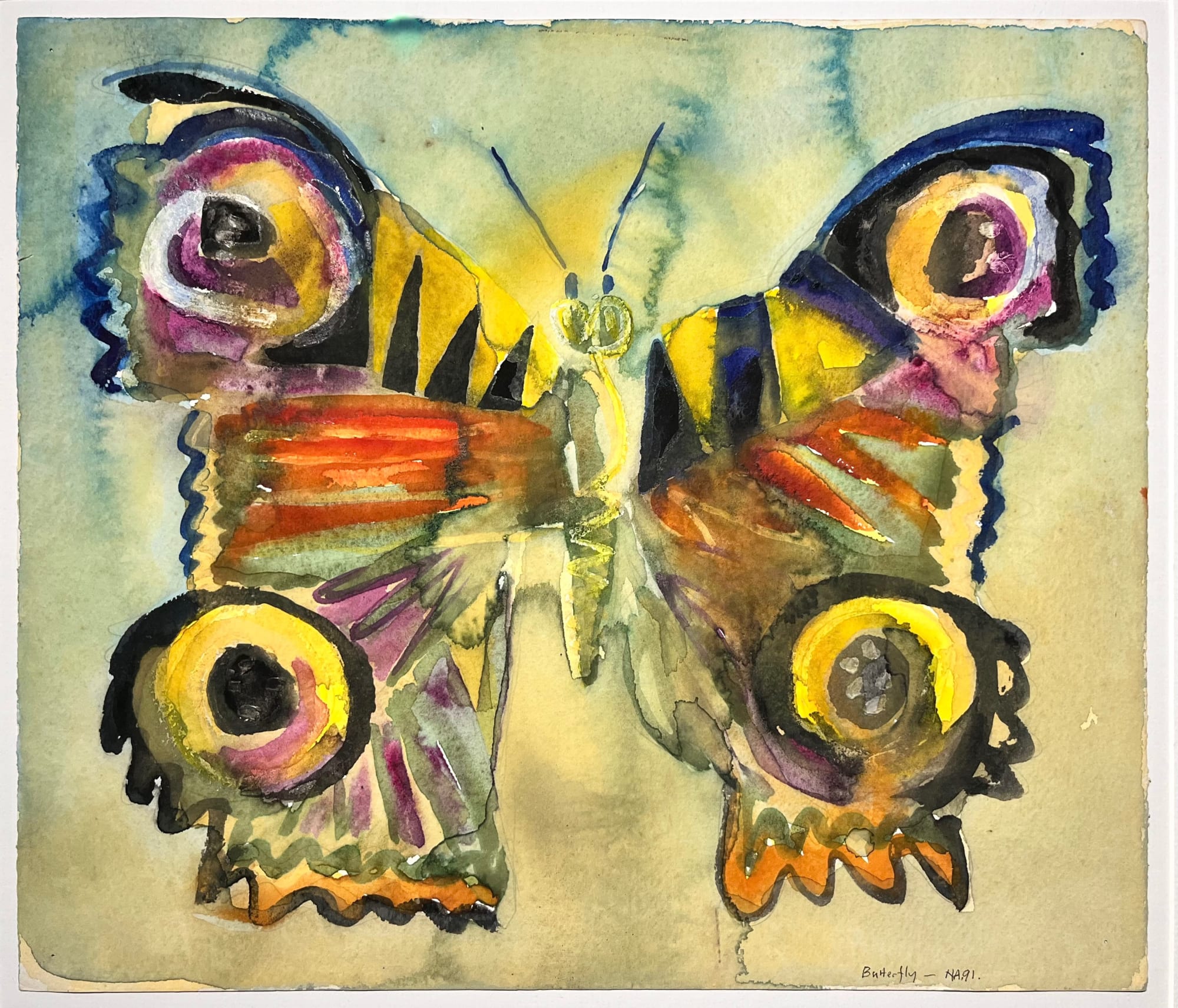 Norman Adams RA, Butterfly, 1991 | Contemporary Six