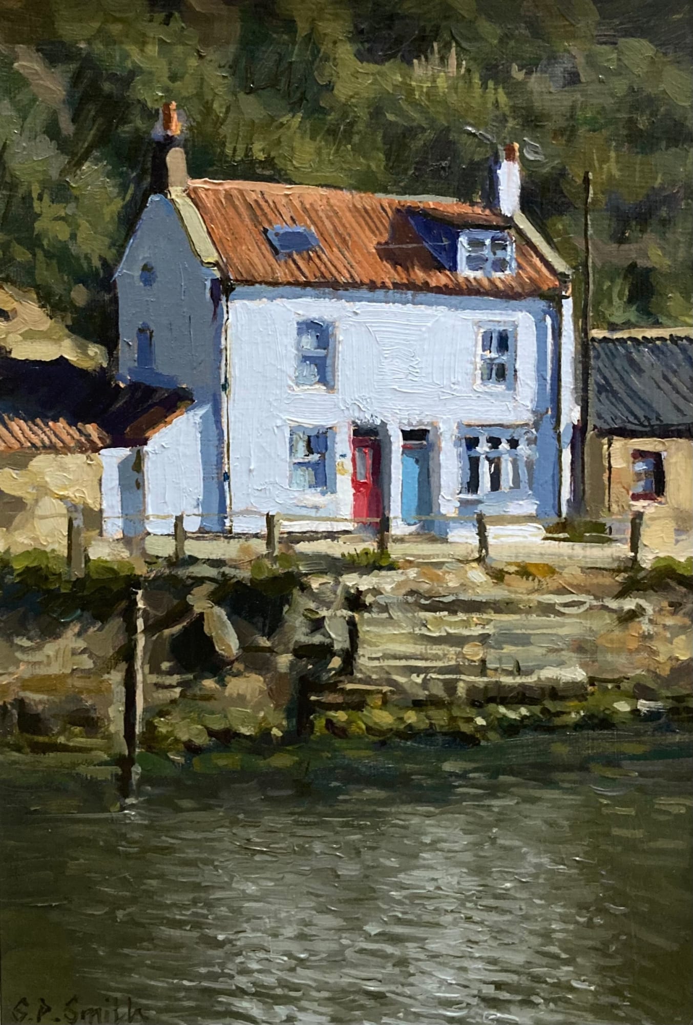 Steven Smith, Auntie Annie's Cottage, Staithes Harbour | Contemporary Six