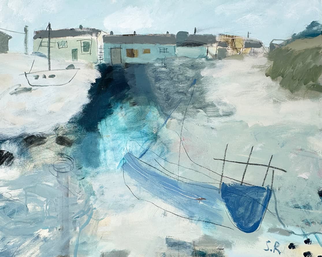 Sam Rudd, Fishing Village (London Gallery) | Cricket Fine Art