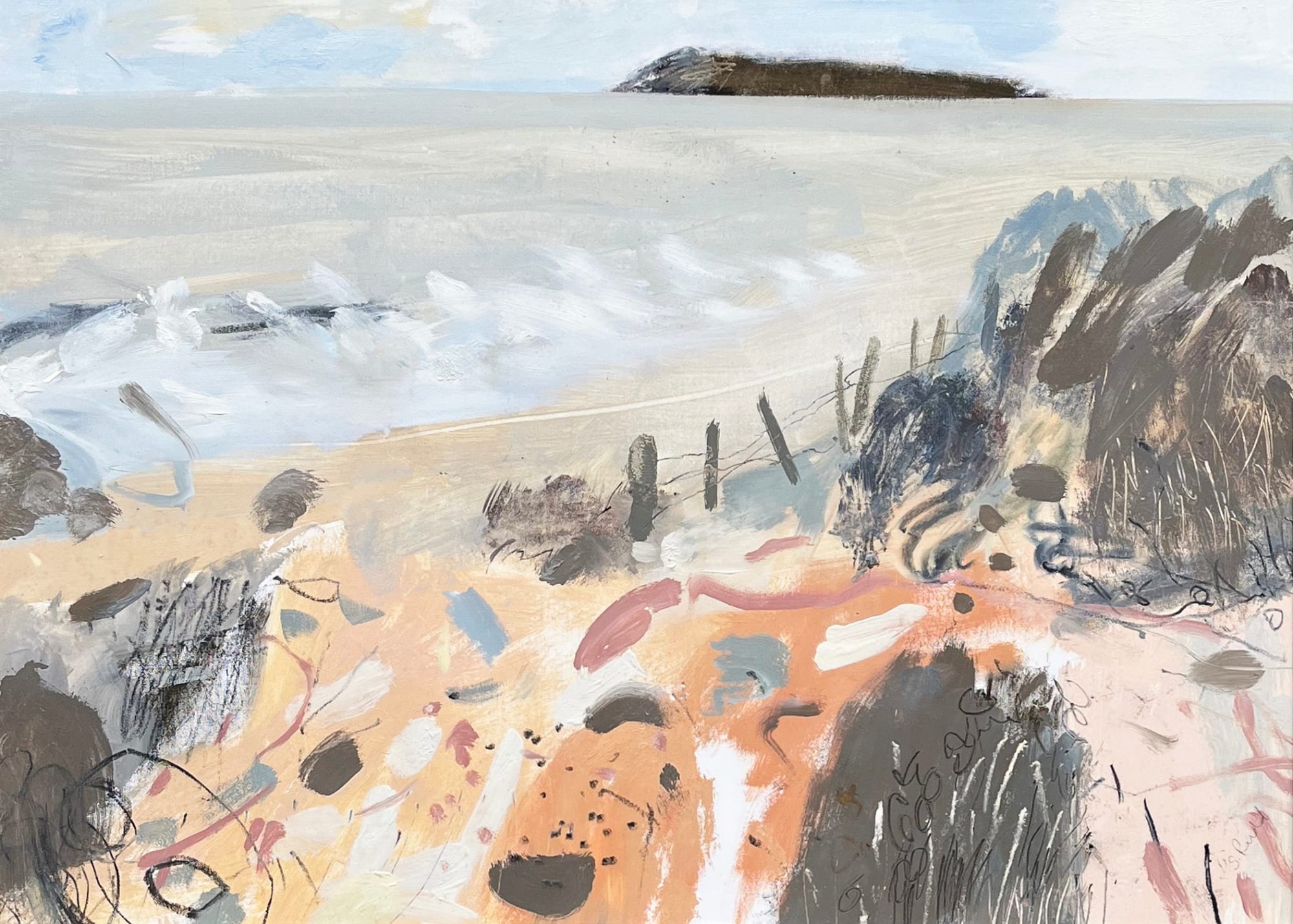 Sam Rudd, Pebbles (Hungerford Gallery) | Cricket Fine Art