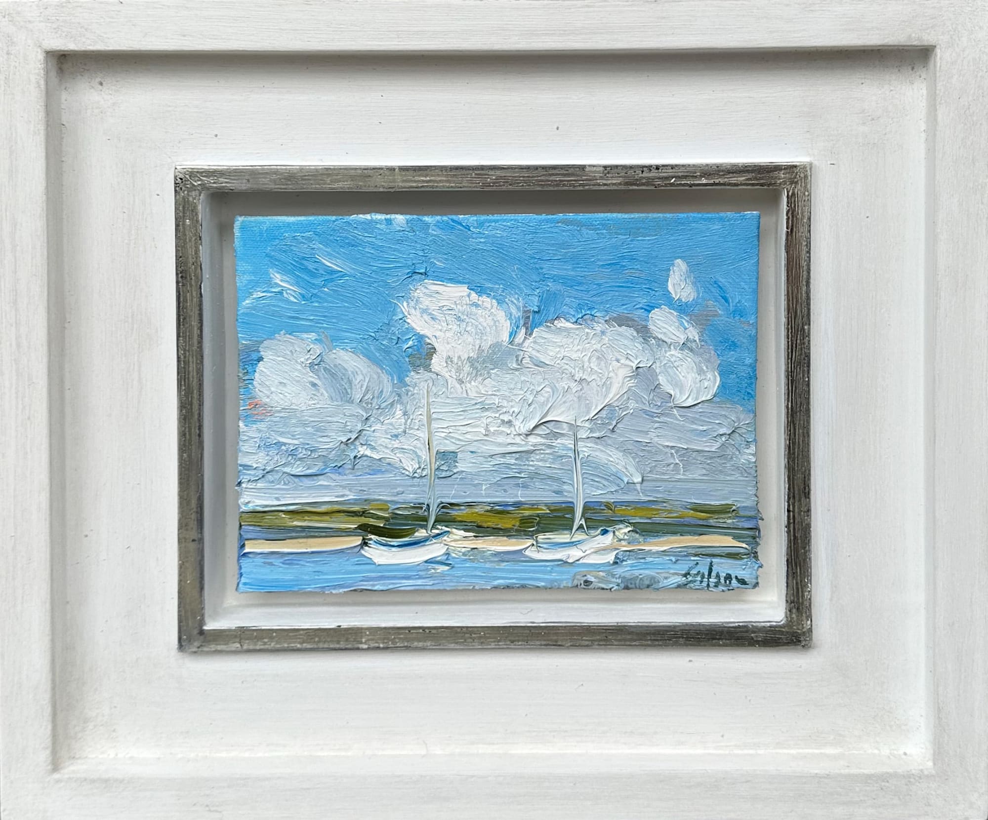 Richard Colson, Moorings Brancaster II | Cricket Fine Art