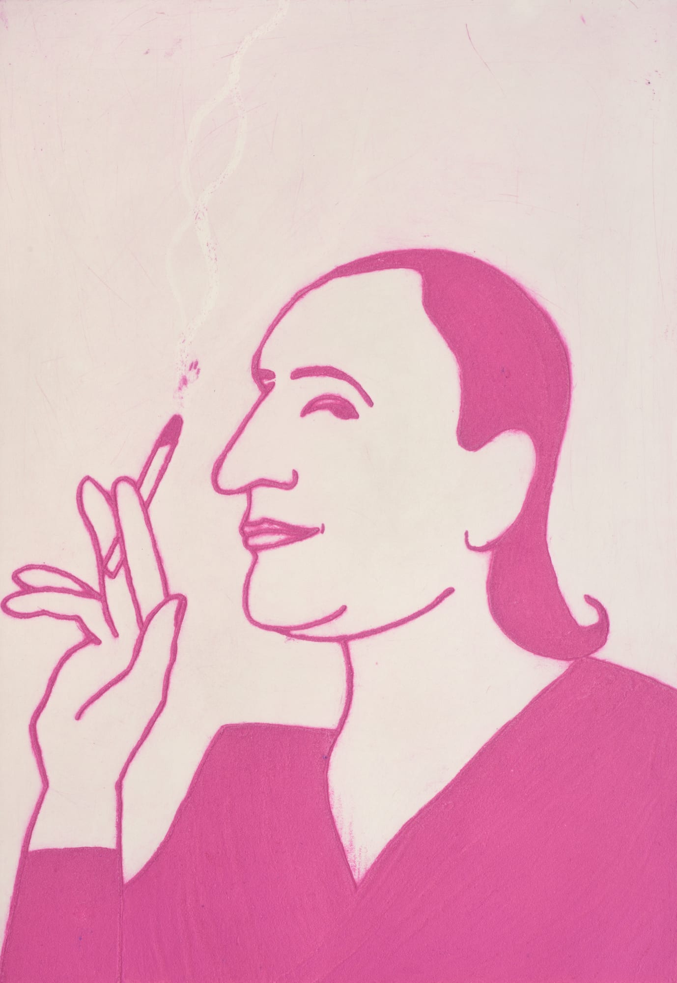 Kate Boxer, Muriel Belcher (Mounted) | Cricket Fine Art