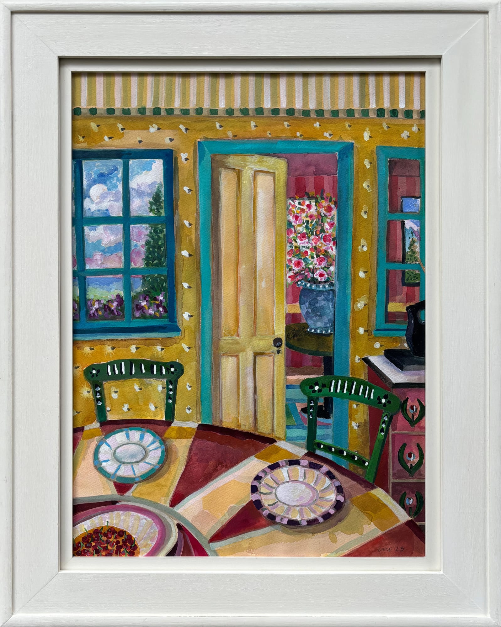 Lottie Cole, Interior with Barbara Hepworth | Cricket Fine Art