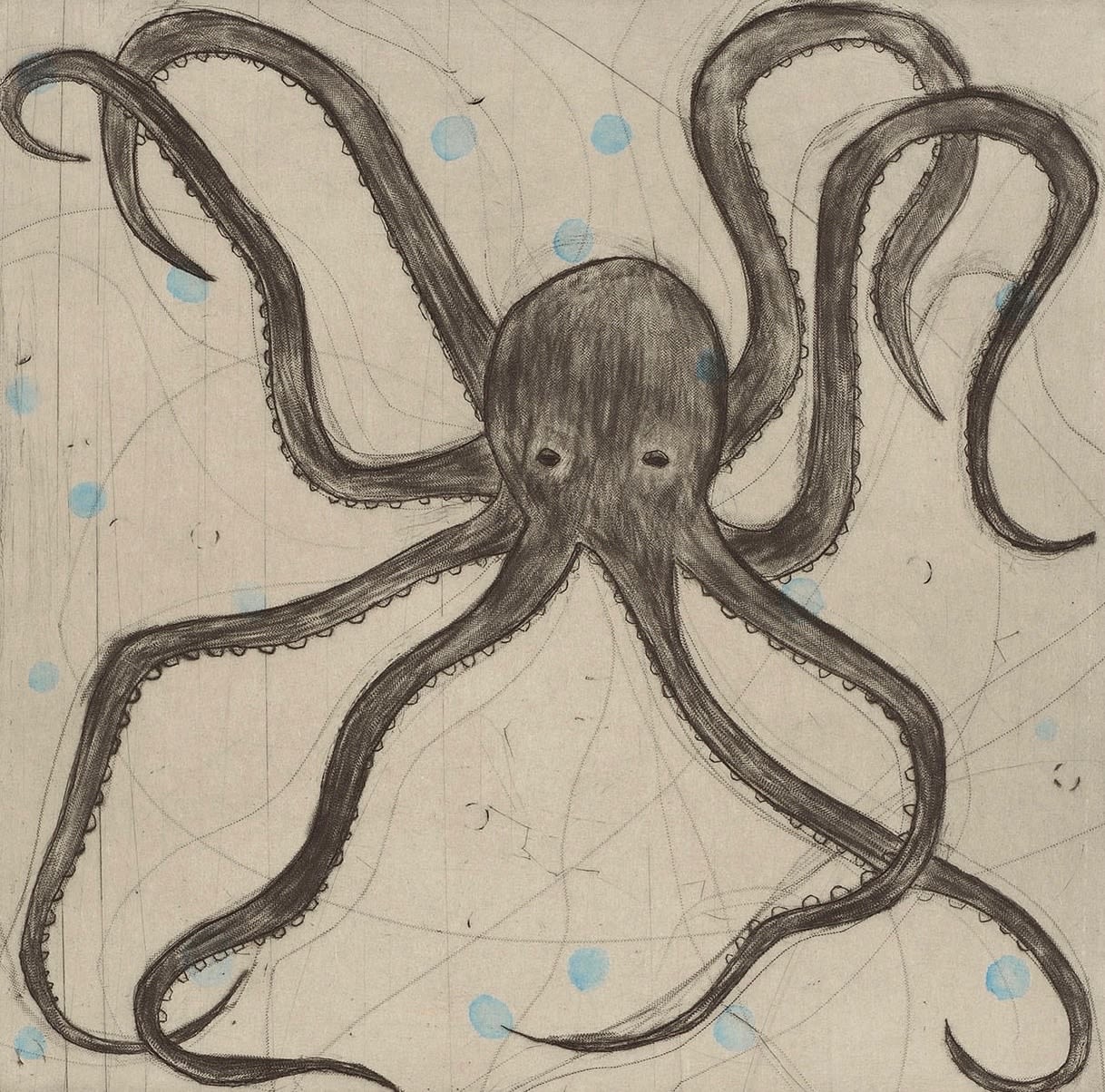 Kate Boxer, Octopus (Unframed) | Cricket Fine Art