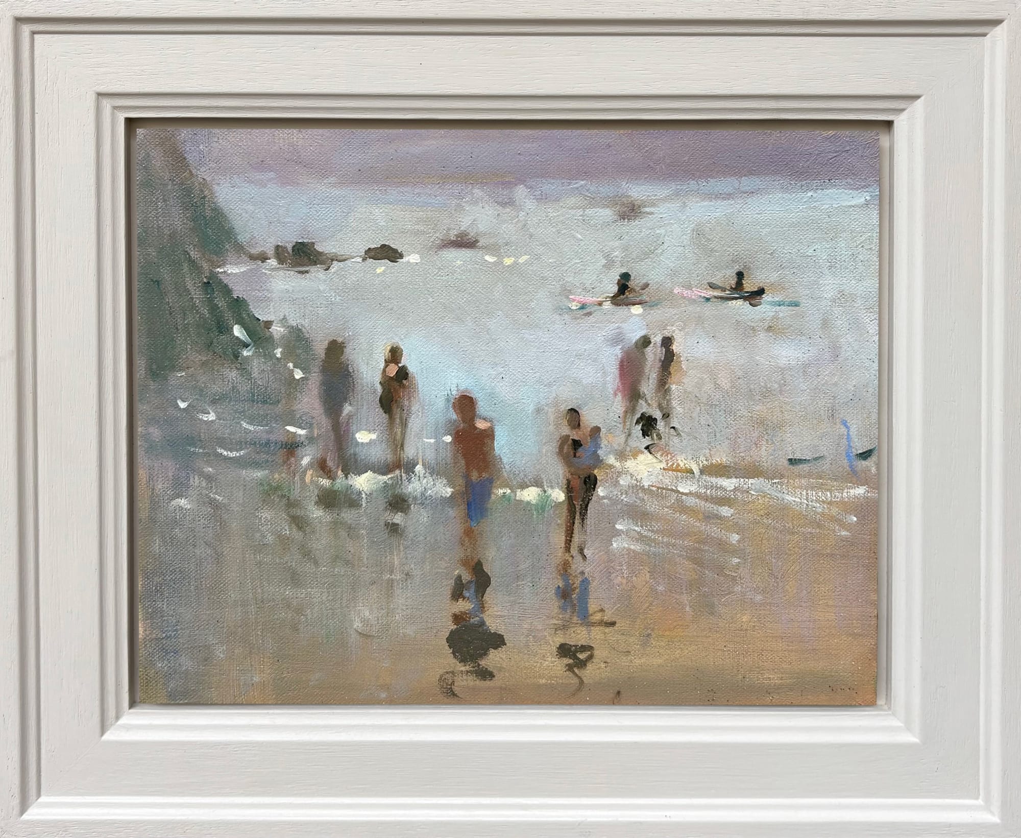 Rachel Wright, Paddlers, Contre-Jour (London Gallery) | Cricket Fine Art