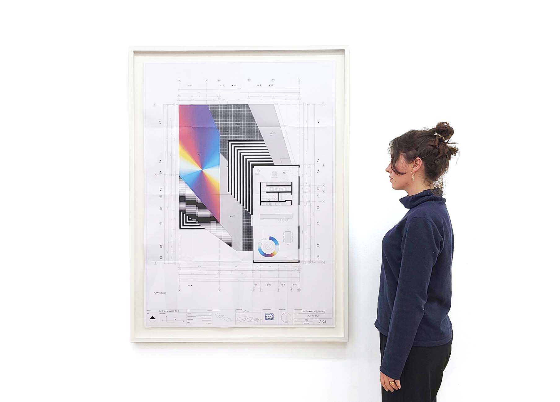Felipe Pantone, Casa Variable Floor Plan 1, collaboration with Pablo ...