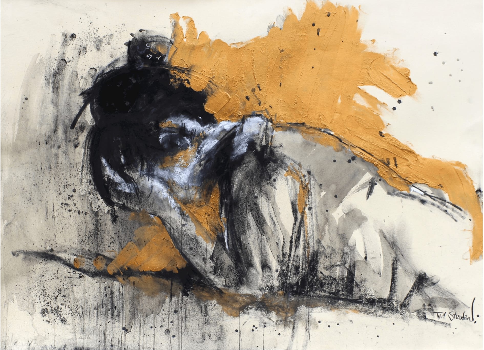 Tim Steward, Enveloped in Gold | Darl-e and the Bear