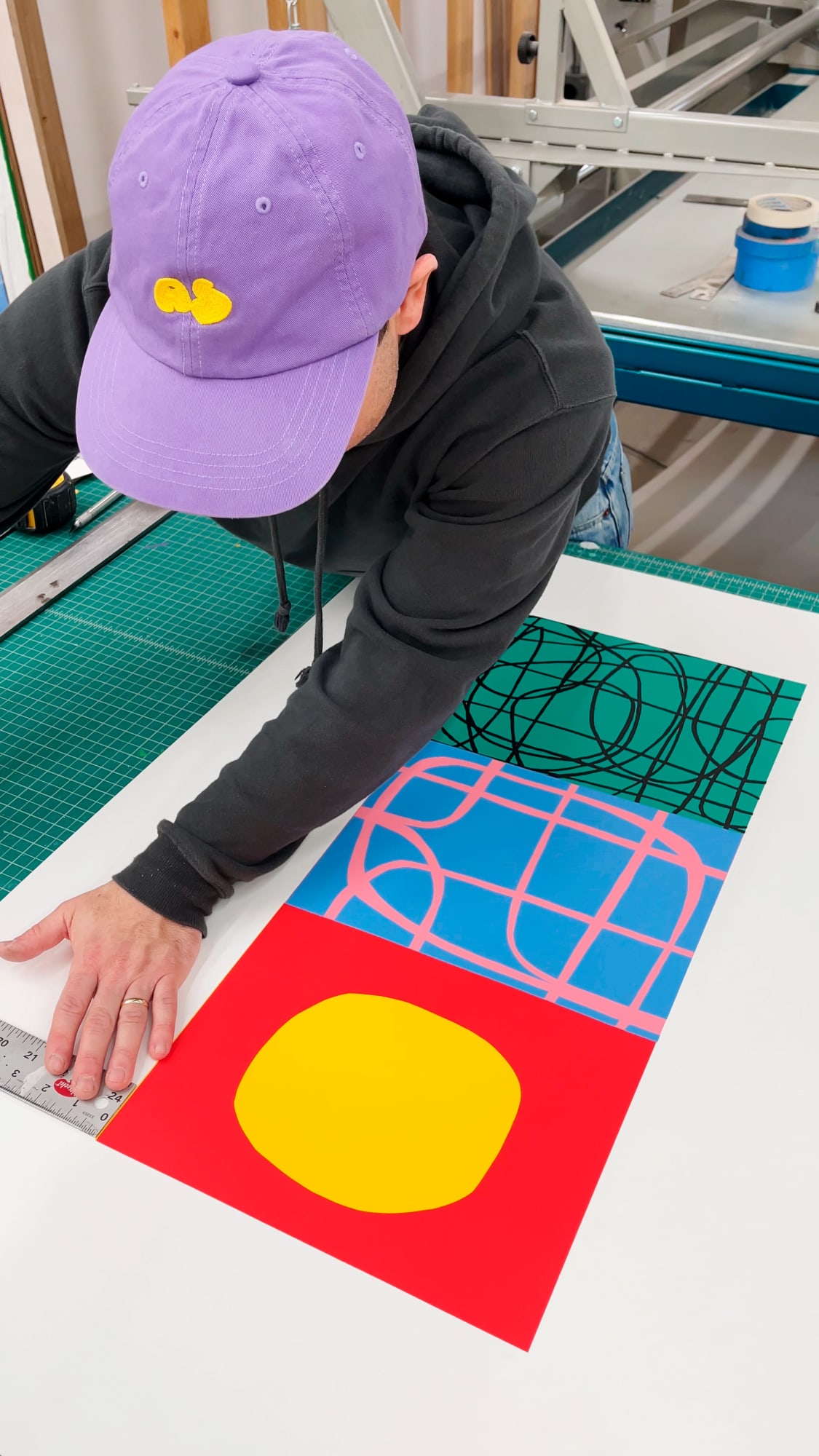 Alex Brewer Hense, 3 Blocks, 2023 | Delimbo