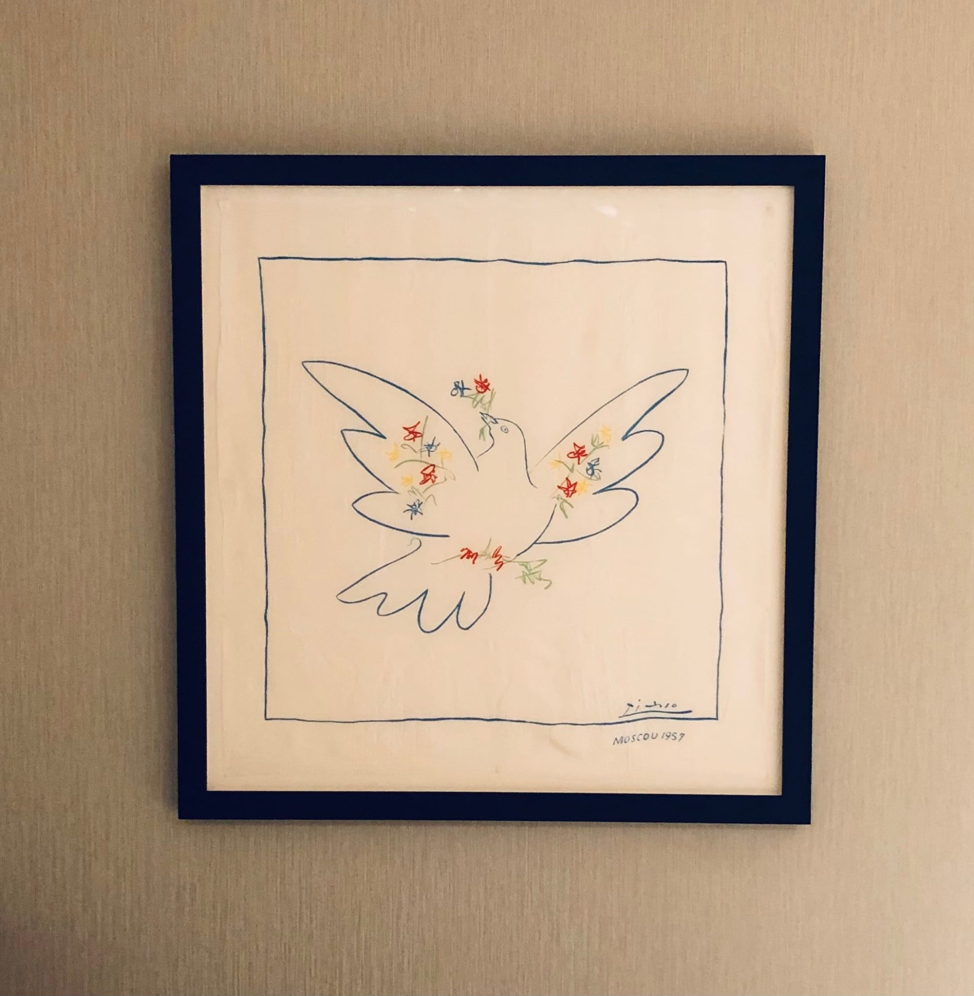 Pablo Picasso, Colombe de la Paix [Dove of Peace], 1957 | Dellasposa