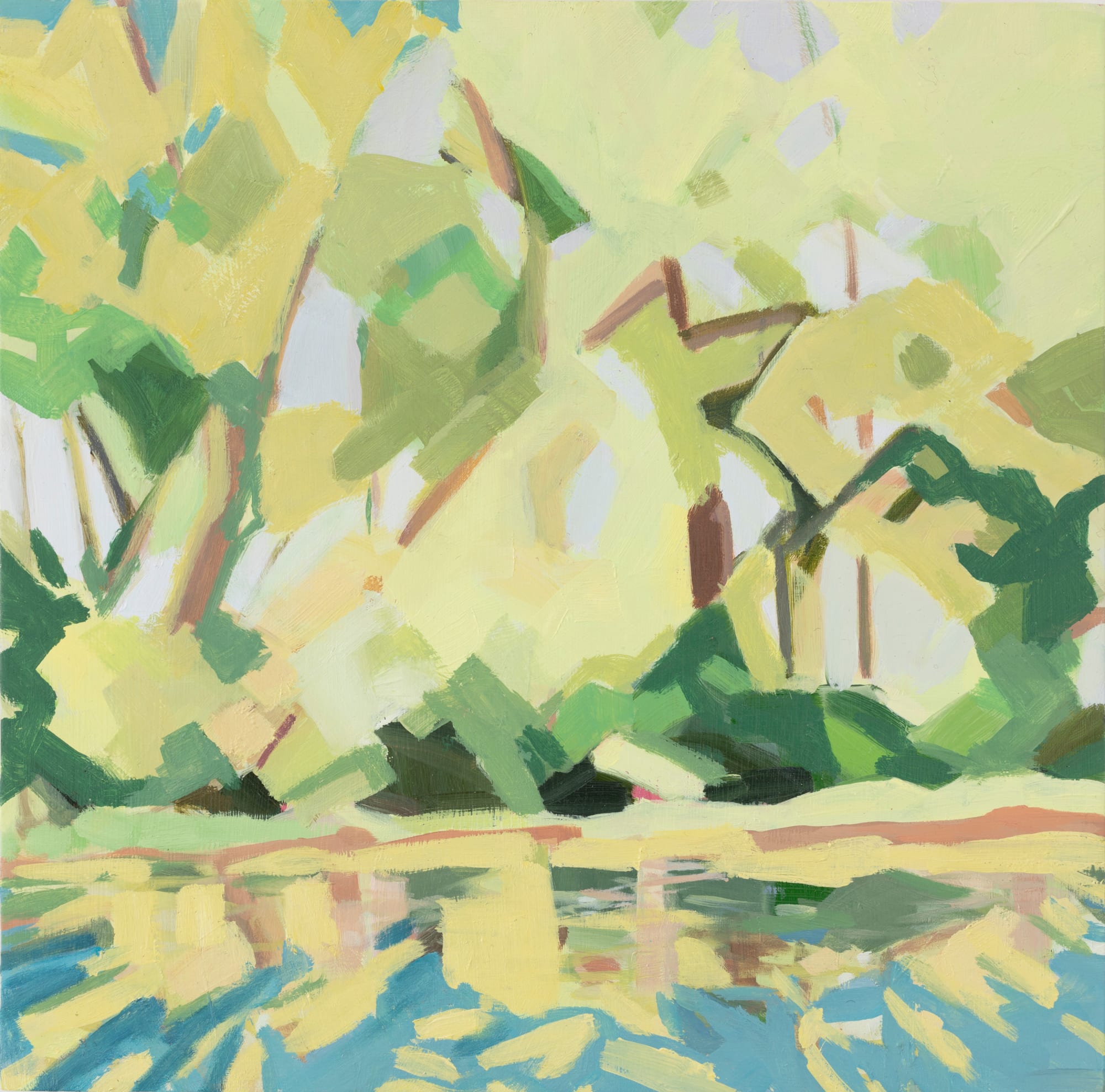 Anne Ireland, Reflection Yellow | Moss Galleries