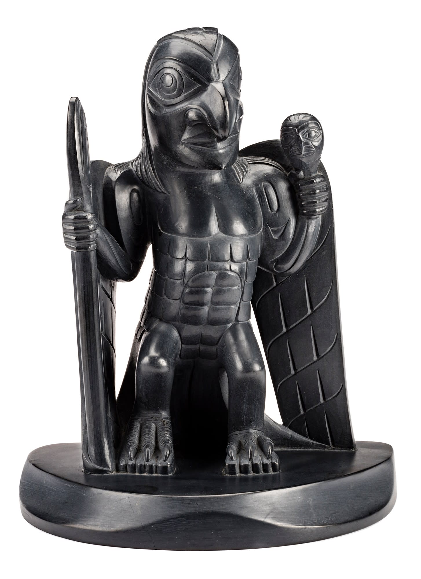 GARY MINAKER-RUSS (1958-2025), MASSET, HAIDA GWAII, Haida Supernatural ...