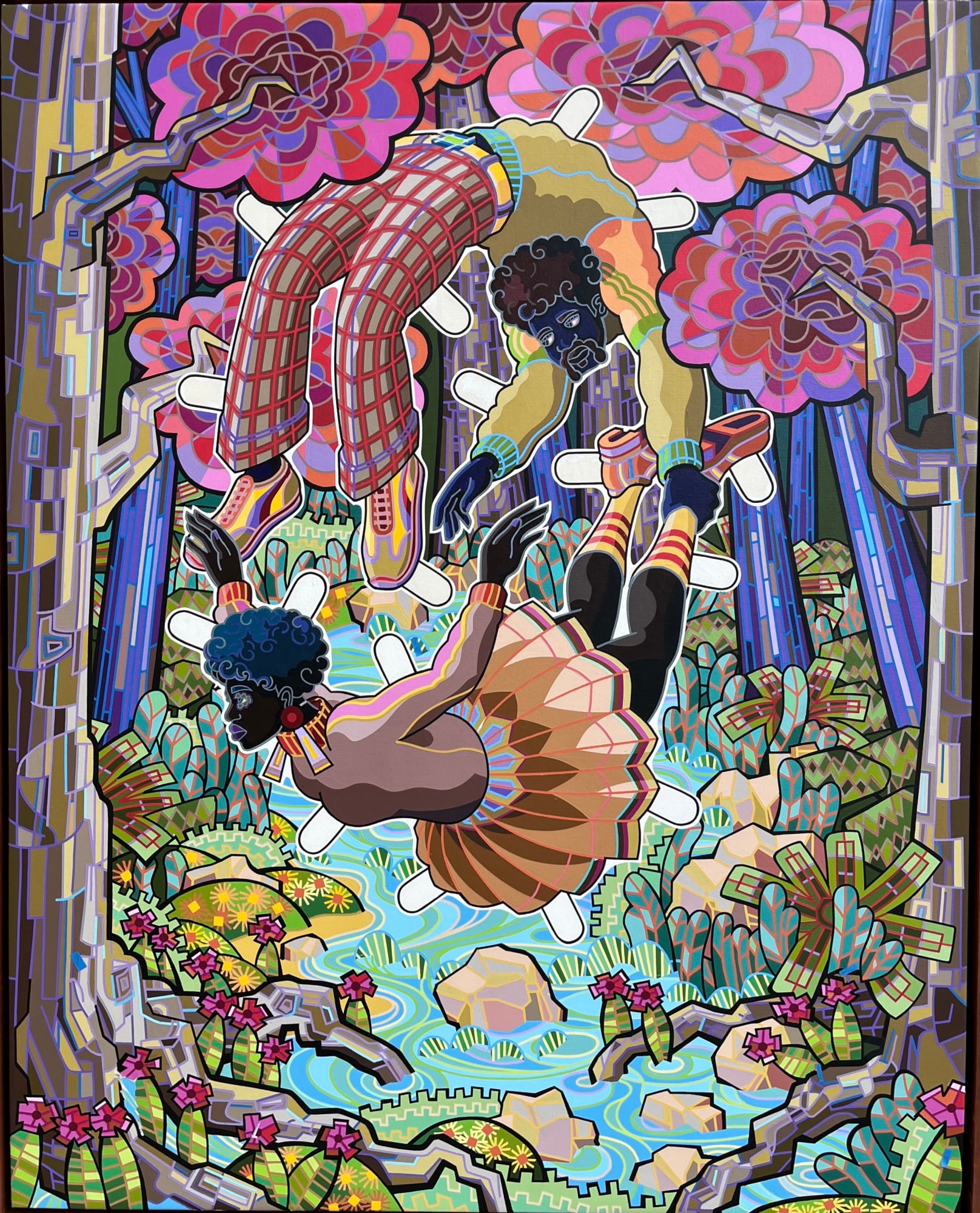 Reginald Baylor, Acrobatic Fanatics, 2025 | Friedrichs Pontone