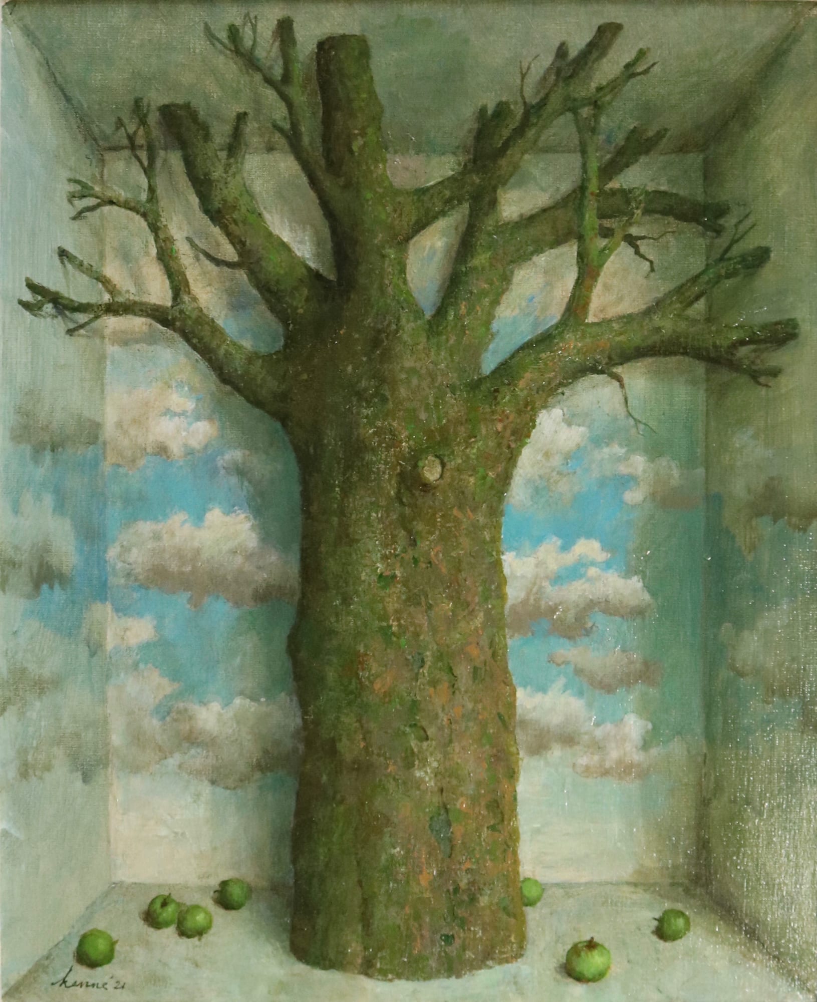 Kenne Grégoire, Appelboom, 2021 | Galerie Mokum