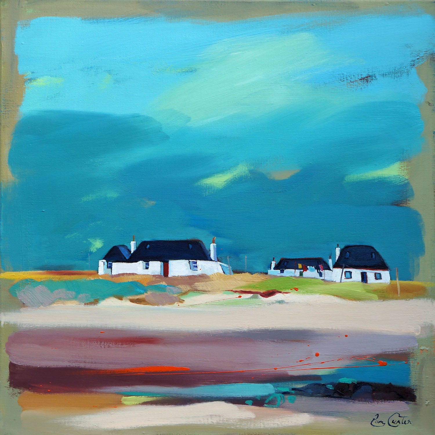 Pam Carter, Clustered Felters, 2021 | GALLERY HEINZEL