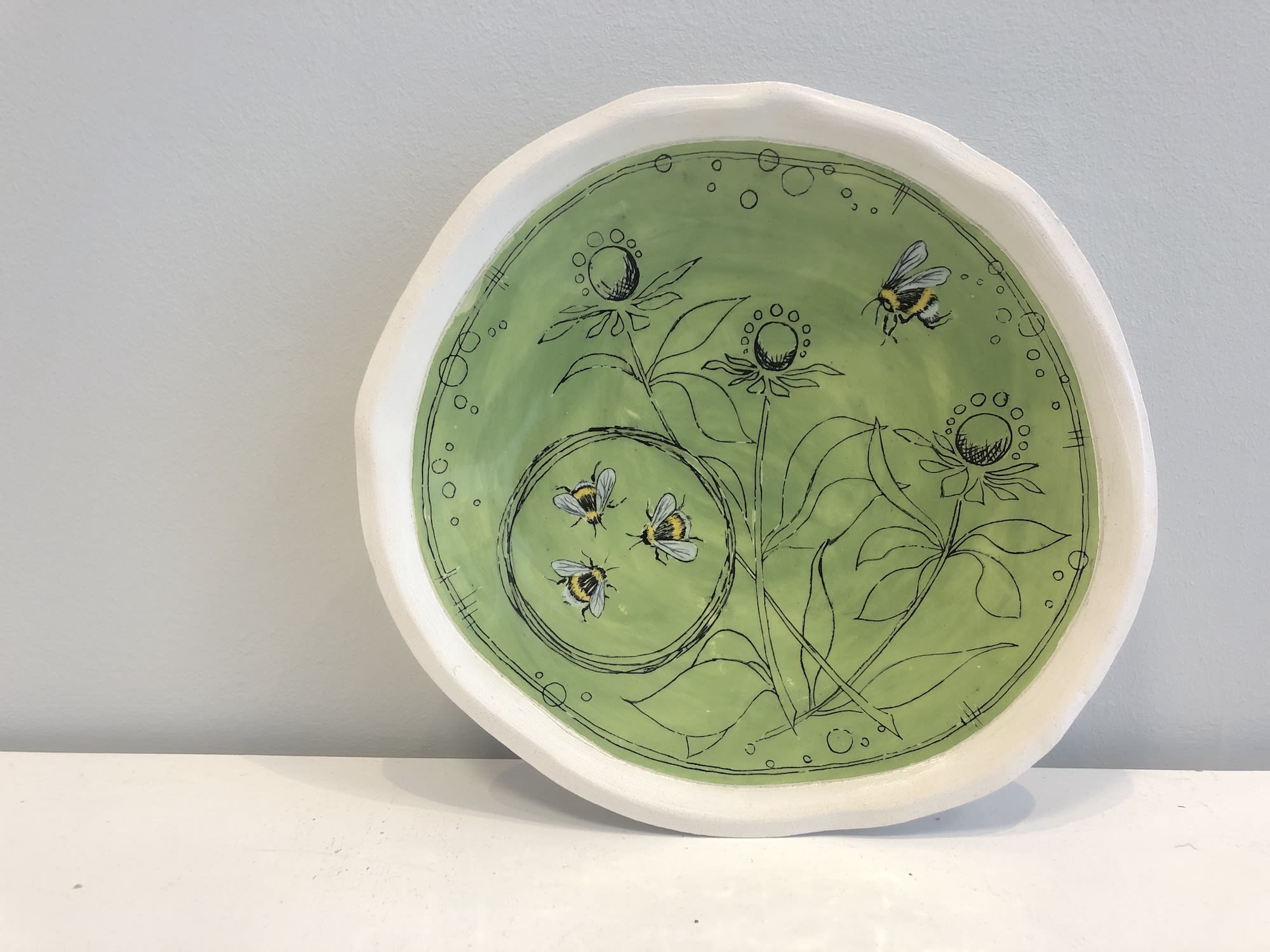 Lois Carson, Bees on the Green, 2021 | GALLERY HEINZEL