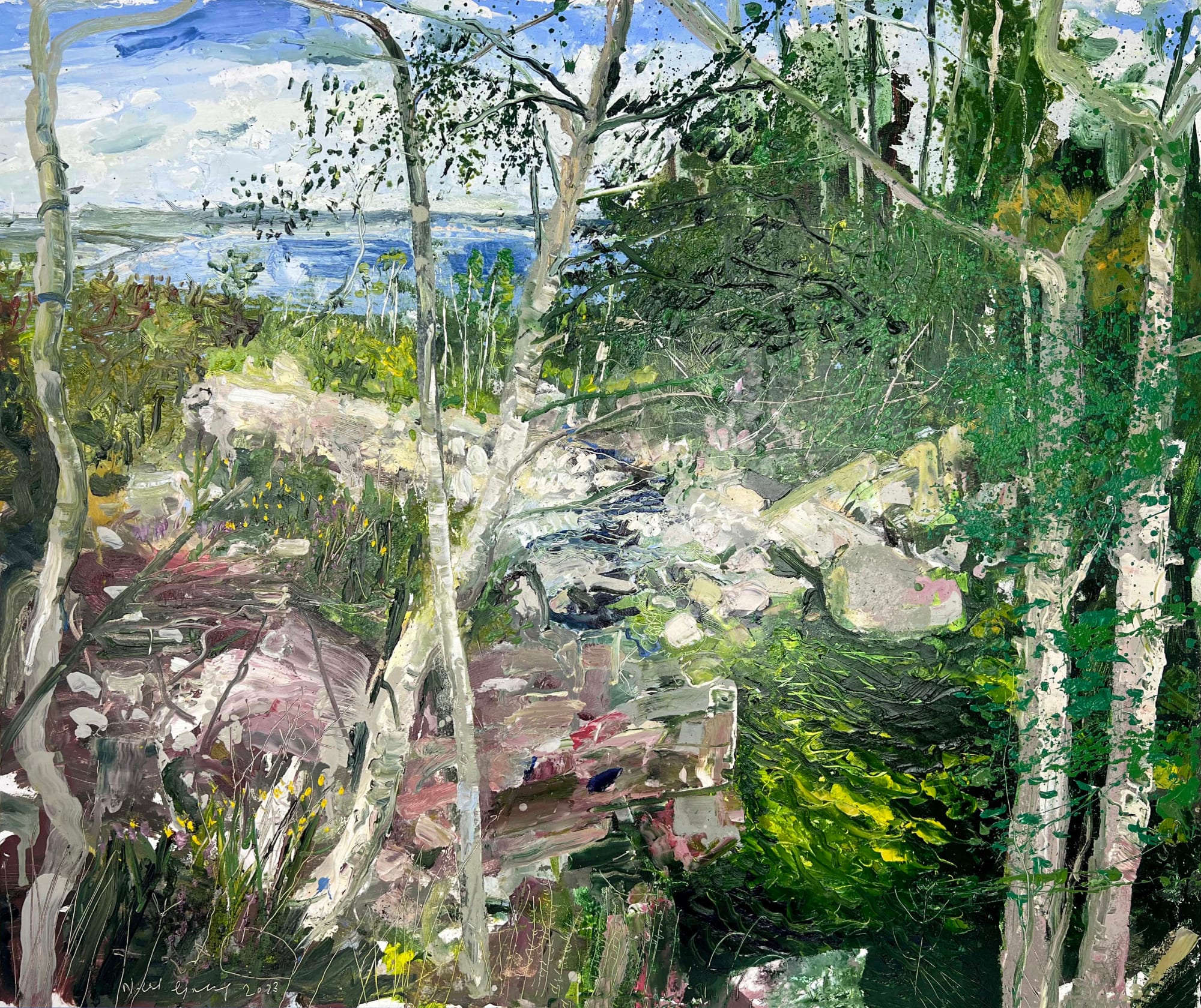 Neal Greig RUA, Glen River | Gormleys Gallery