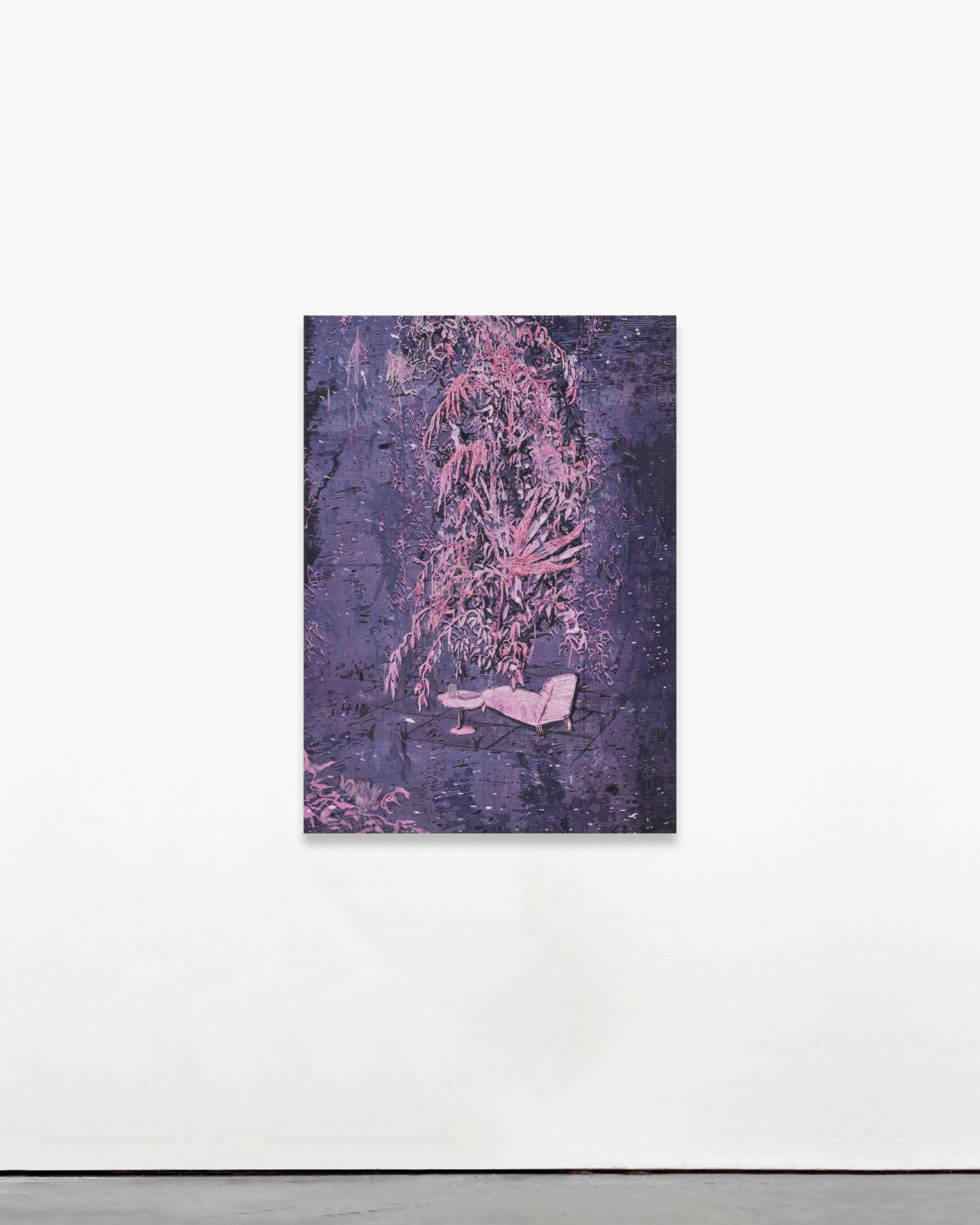 Michael Raedecker, back on earth, 2023 | GRIMM