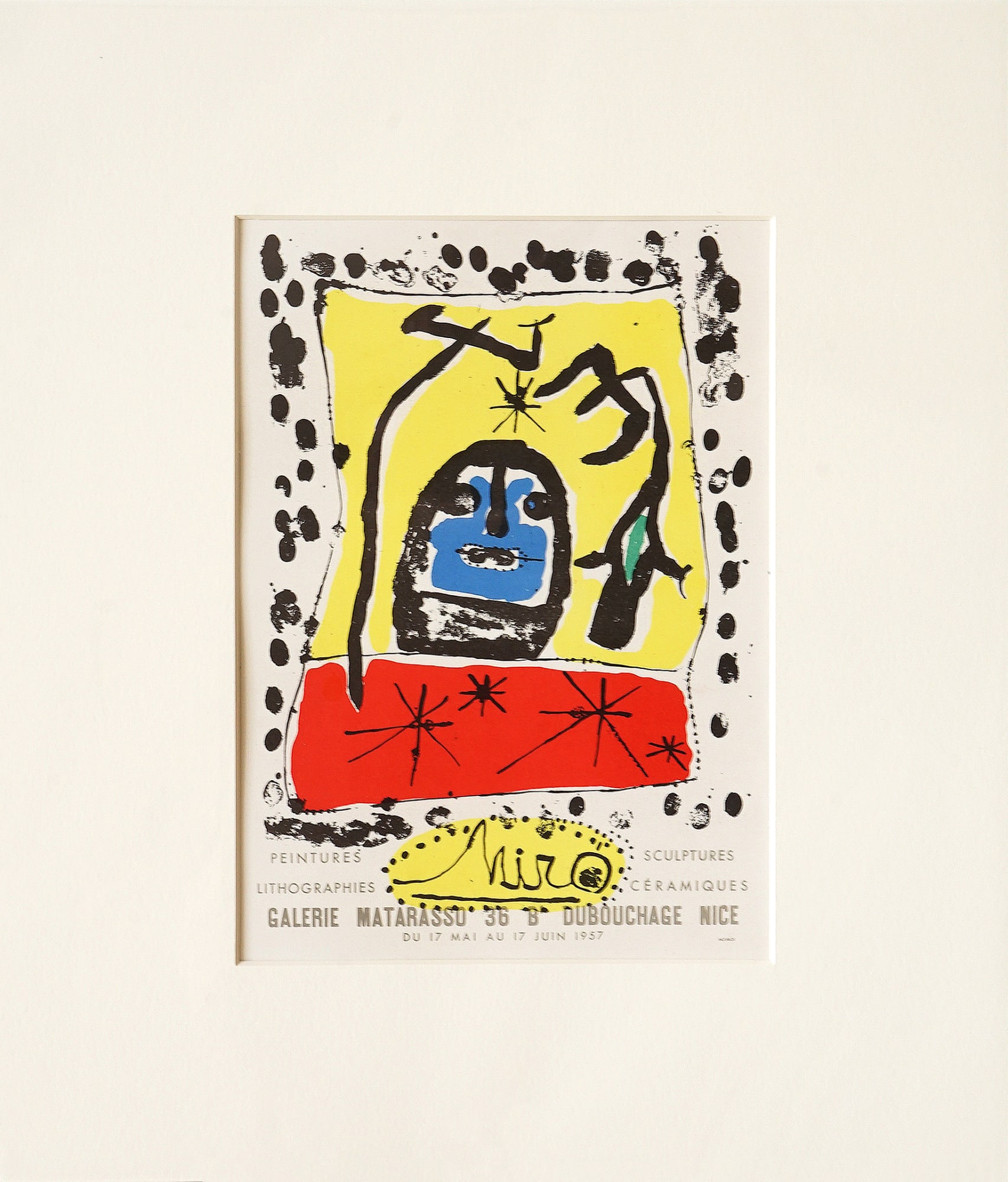 Joan Miro, Miro Galerie Matarasso, 1959 | Hidden Gallery