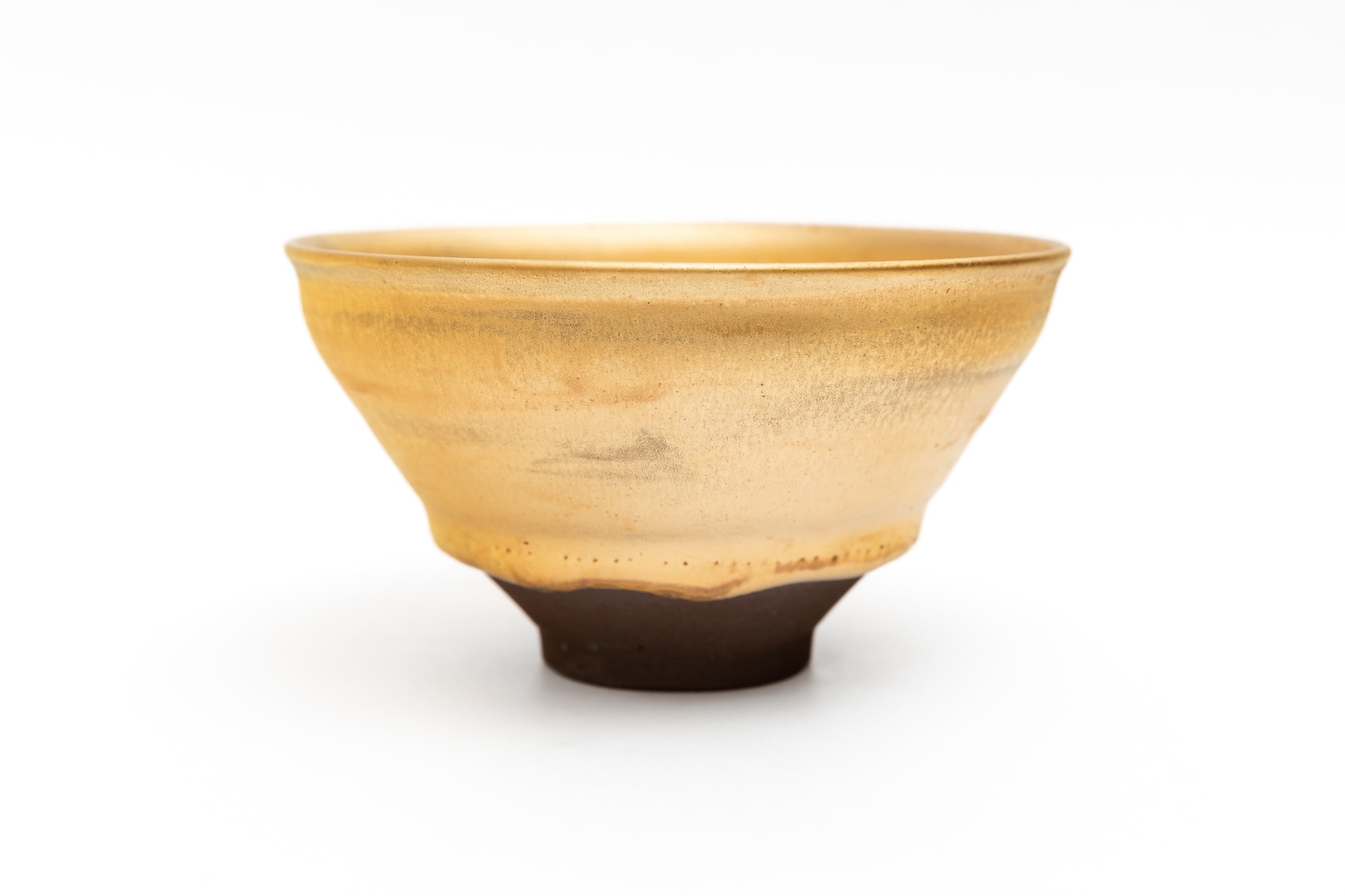 Noriyuki Furutani, Gold Tenmoku Tea Bowl 金天目茶盌 , 2025 | Ippodo Gallery
