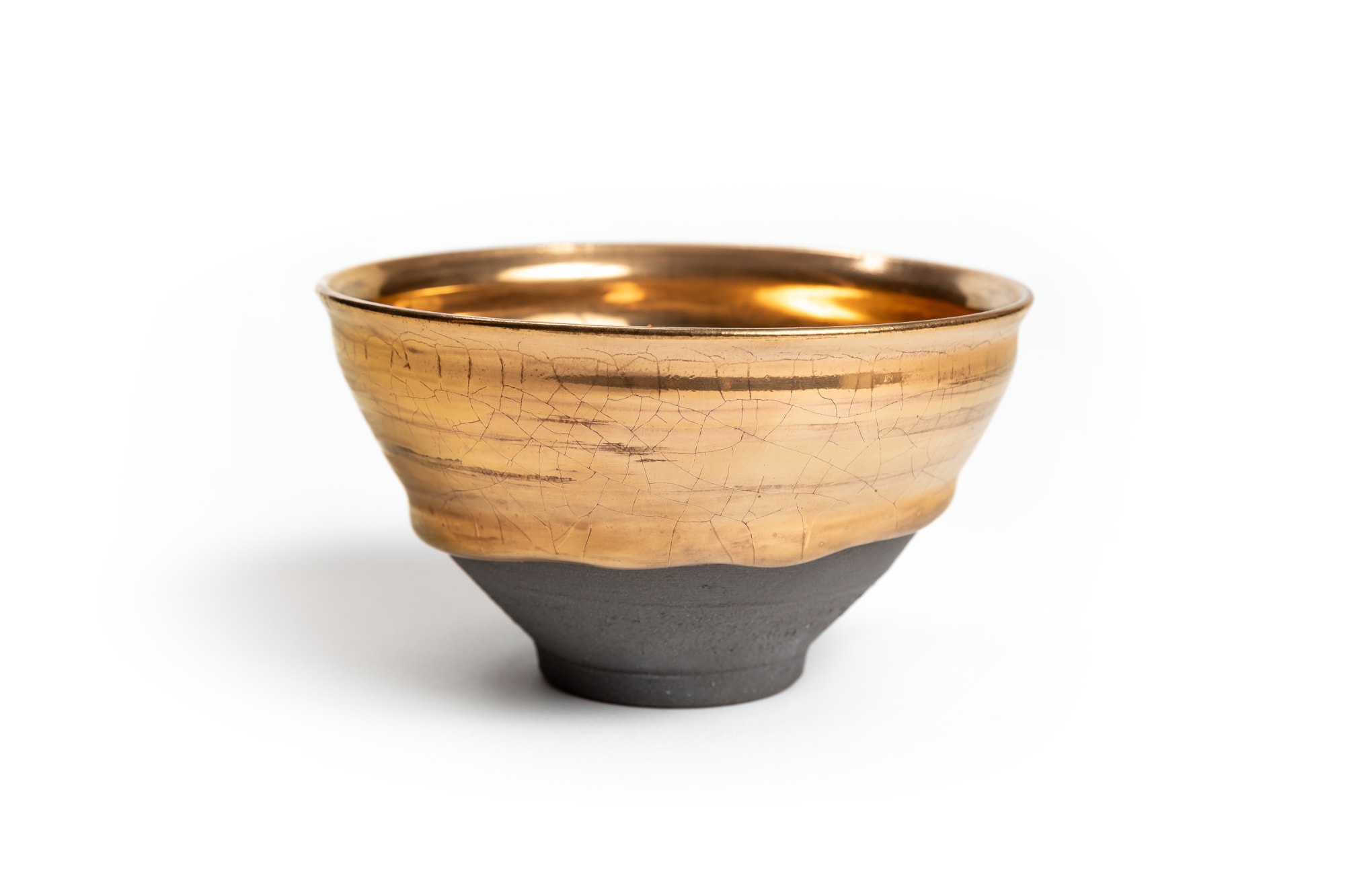 Noriyuki Furutani, Gold Tenmoku Tea Bowl 金天目茶盌 , 2024 | Ippodo Gallery