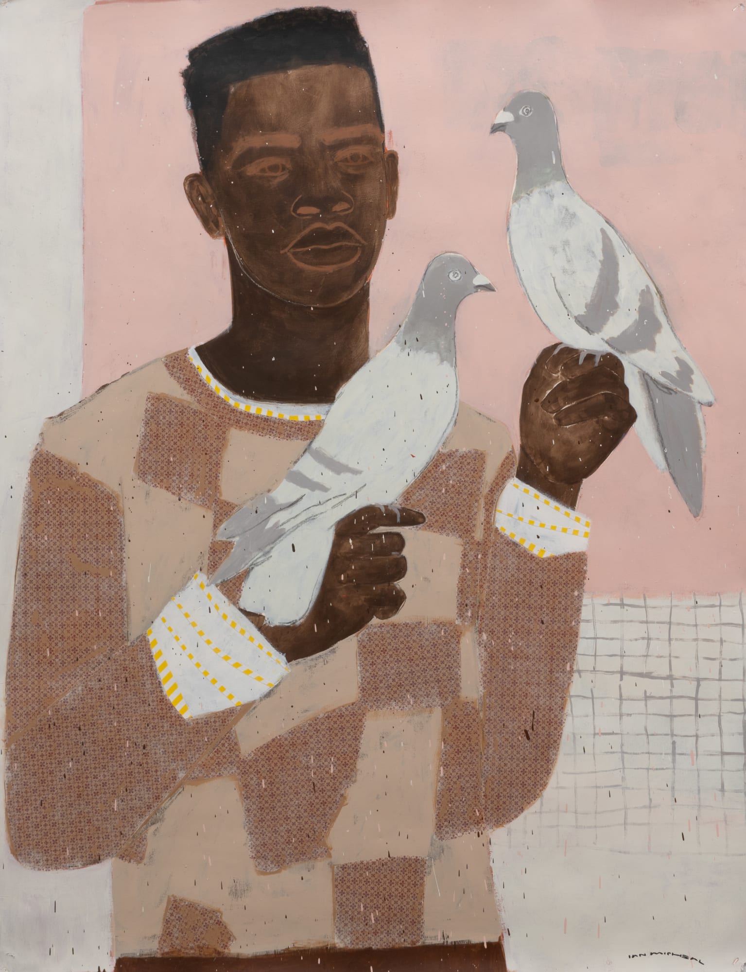 Ian Micheal, Racers vs Rollers, 2024 | Mariane Ibrahim Gallery