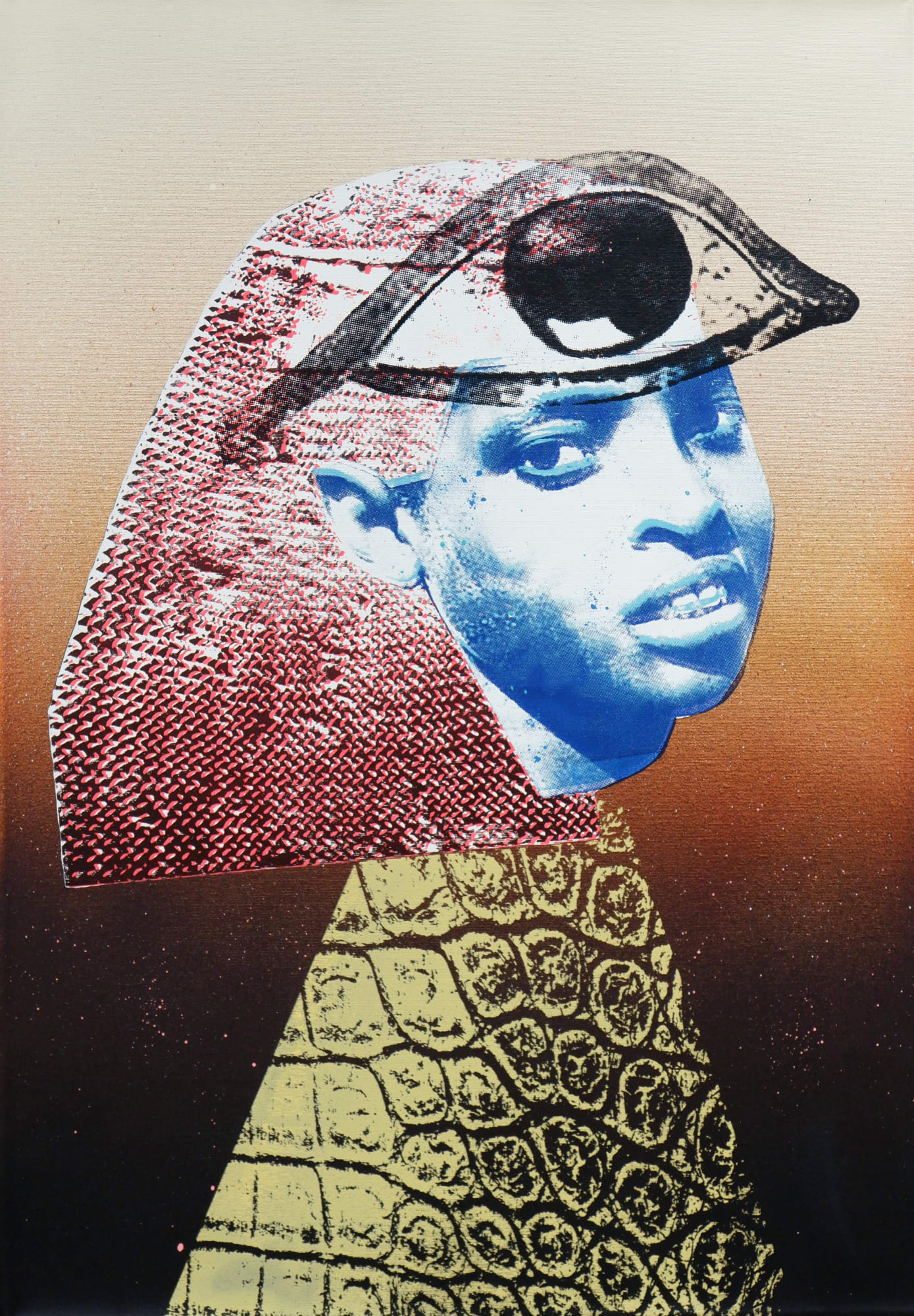 Raphaël Barontini, Cleopatra I, 2020 | Mariane Ibrahim Gallery