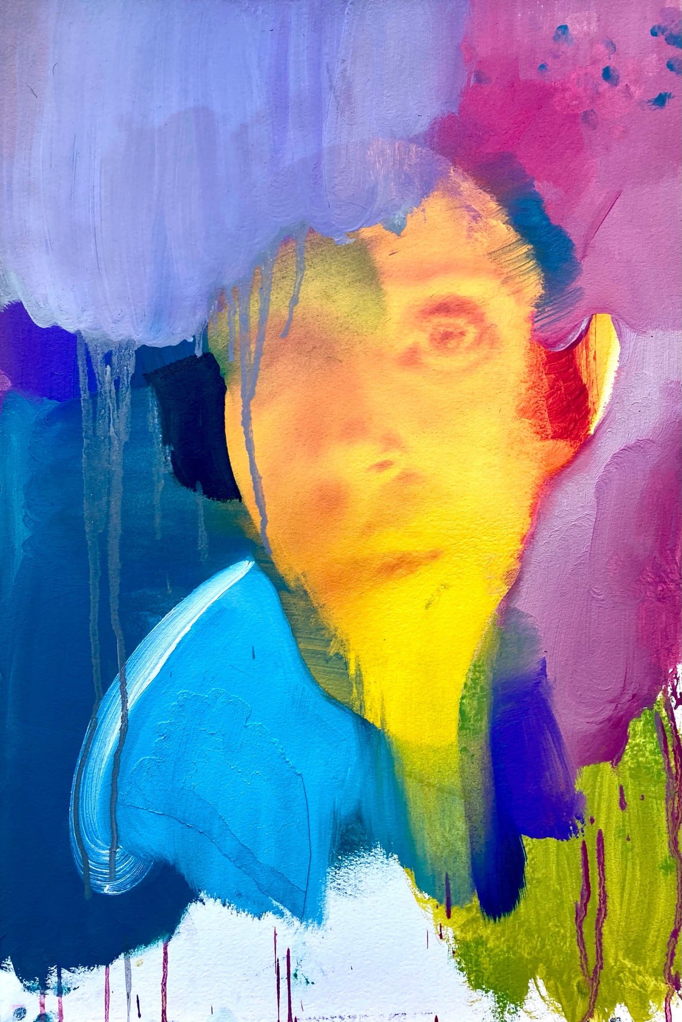 Eric Helvie, Shruggie Rain, 2020 | Massey Klein