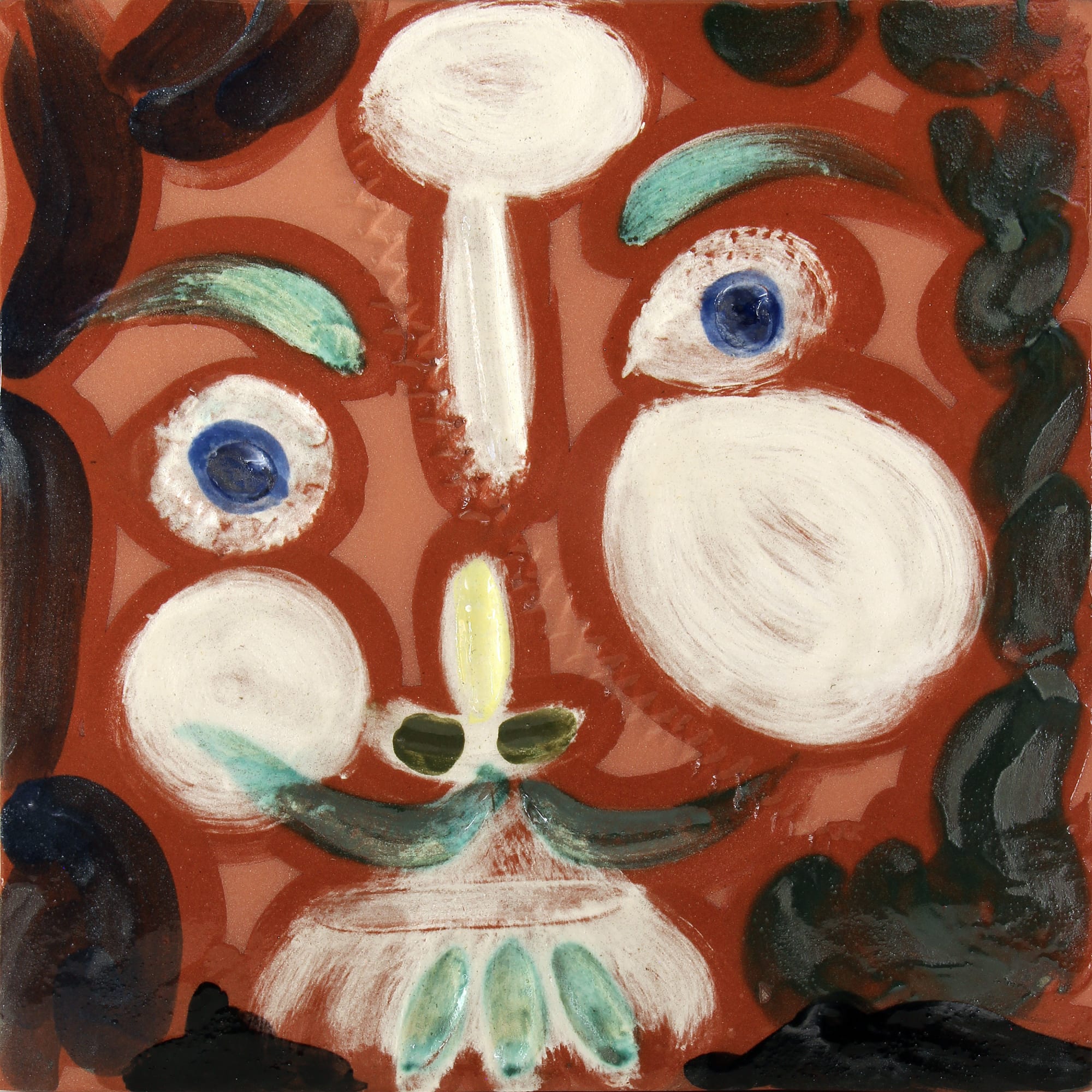 Pablo Picasso, Visage Au Trait Oblique (Face with Oblique Line), 1968 ...