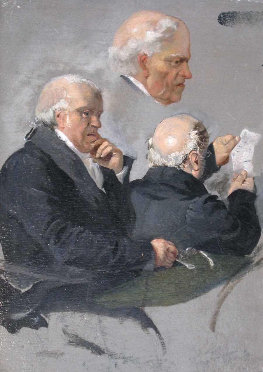 Sir George Harvey PRSA HRSW LLD, Portrait Studies | McEwan Gallery