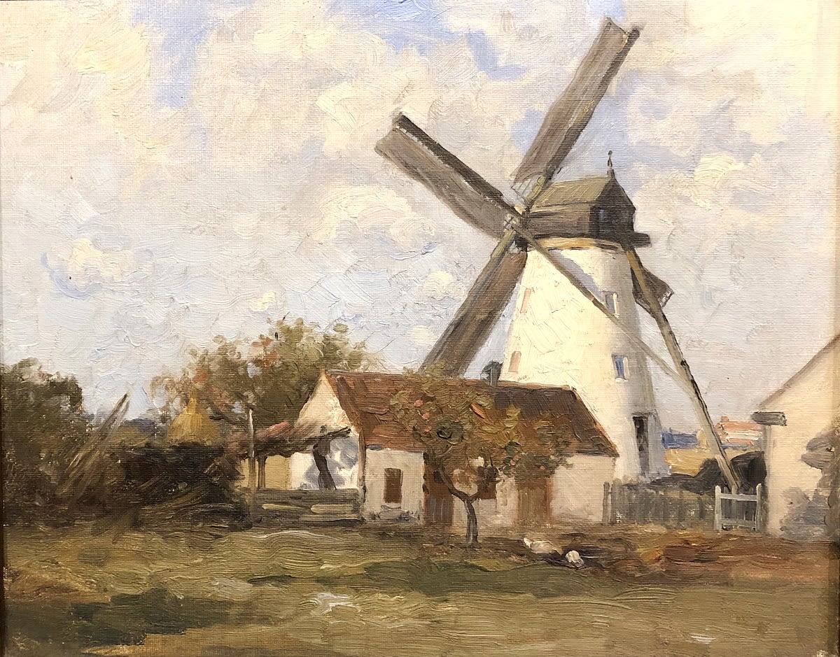 George Davidson, Dutch Windmill | McEwan Gallery