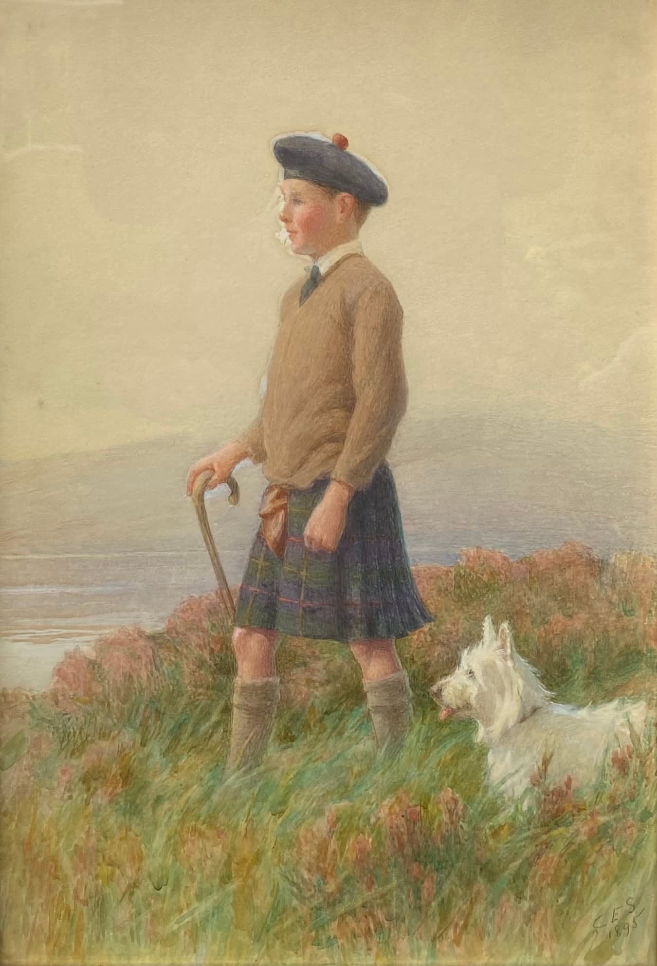 Charles Edward Stewart, The Twa Highlanders, 1895 | McEwan Gallery