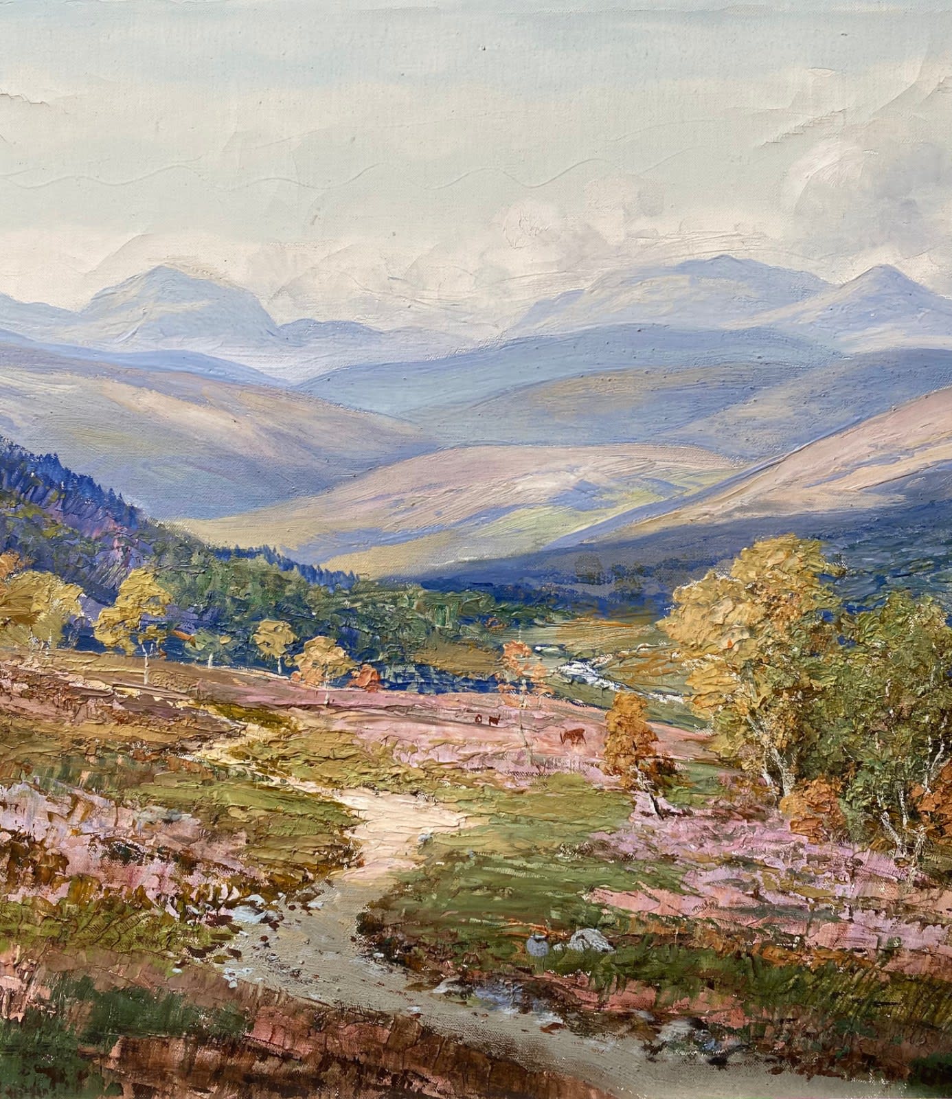 George Melvin Rennie, The Cairngorms from Morrone, Braemar | McEwan Gallery