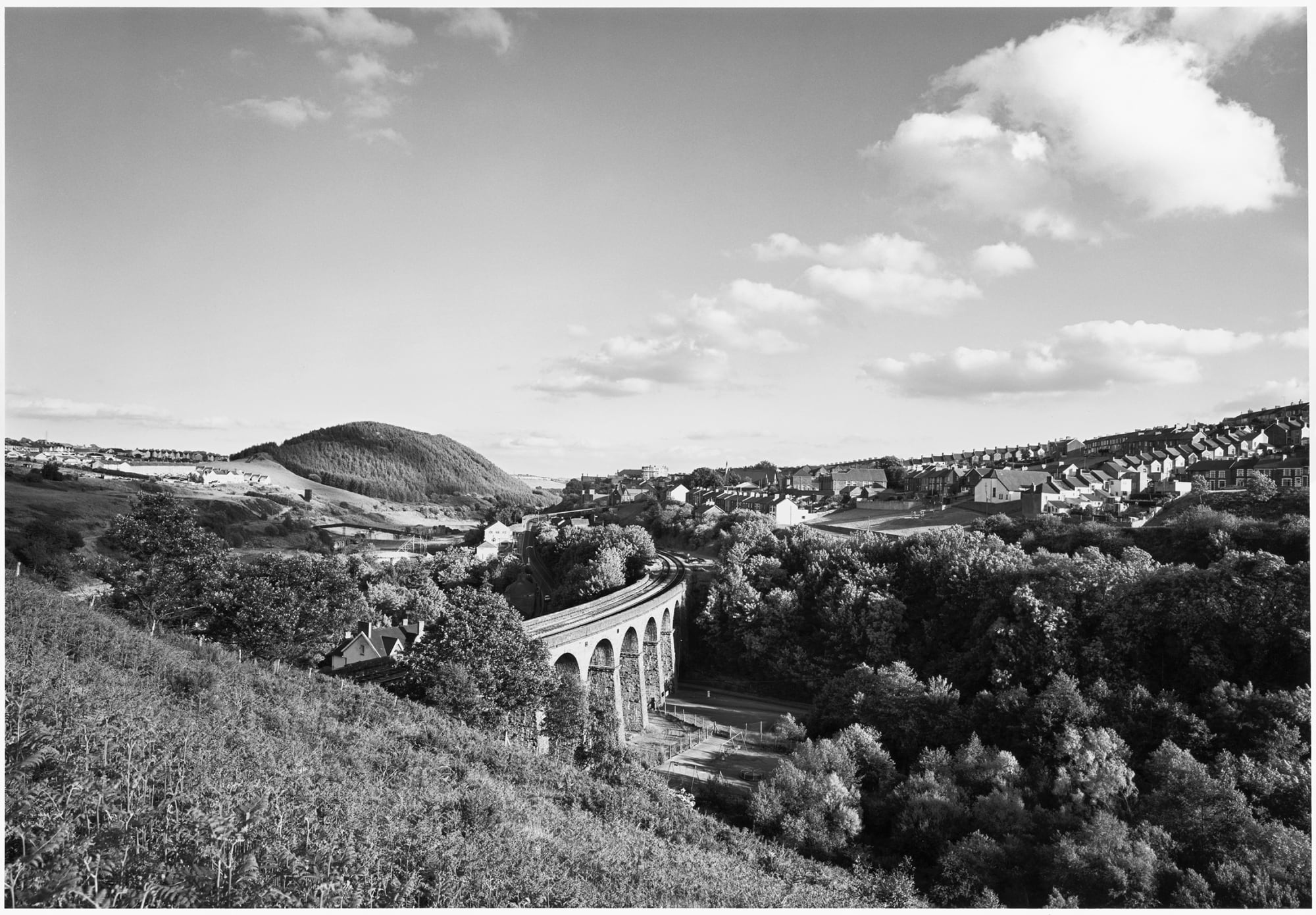 John Davies, Bargoed Viaduct, Rhymney Valley, S. Wales, 1984 | Michael ...