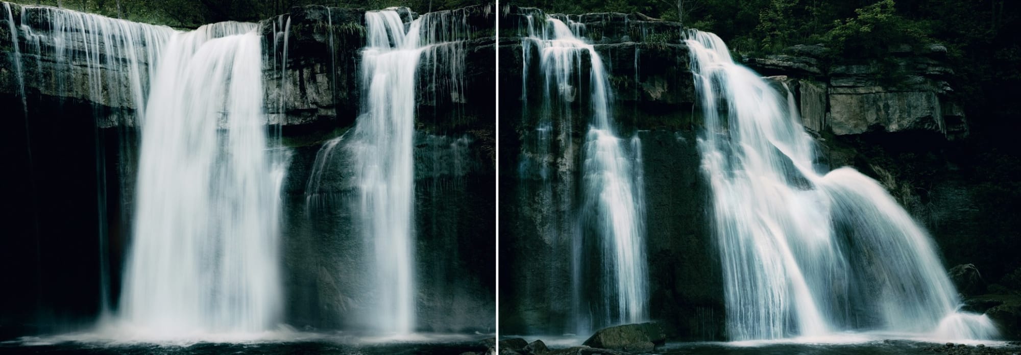 Jeff Bark, Lucifer Falls Plates VII-VIII, 2010 | Michael Hoppen Gallery