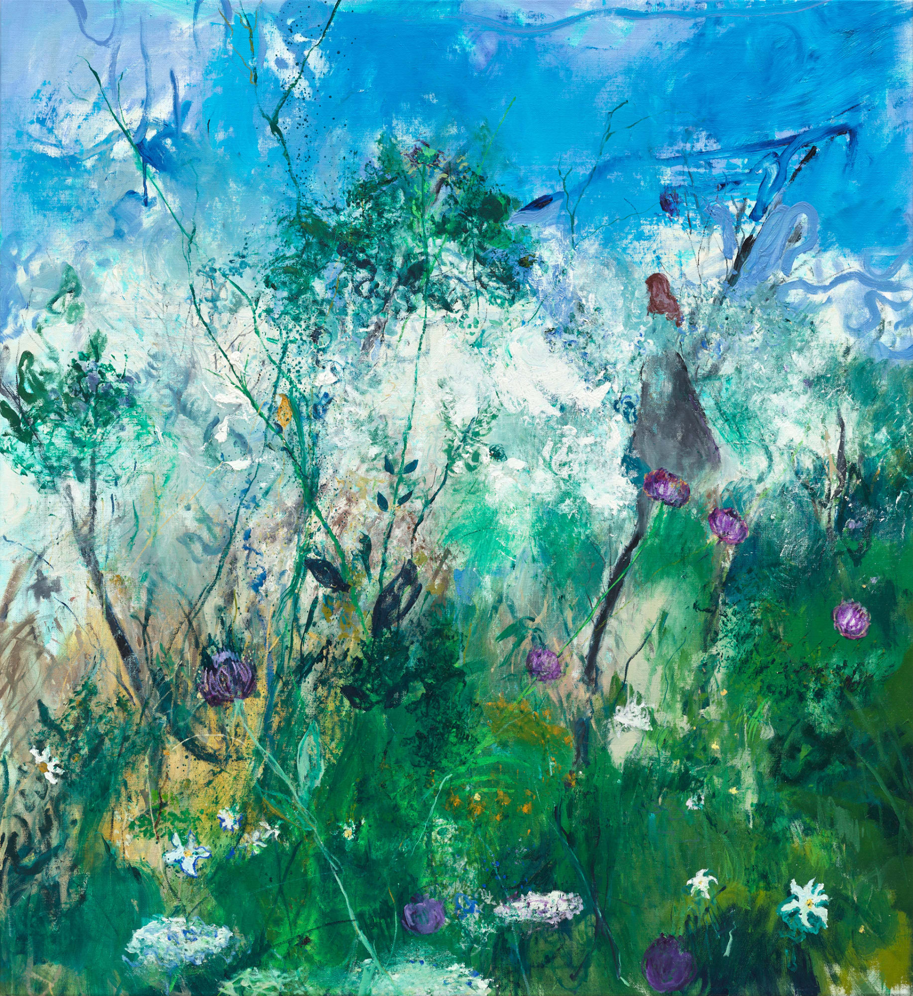 伊萬．德．莫伊沙, 《漂浮女子》Floating Woman, 2023 | 安卓藝術