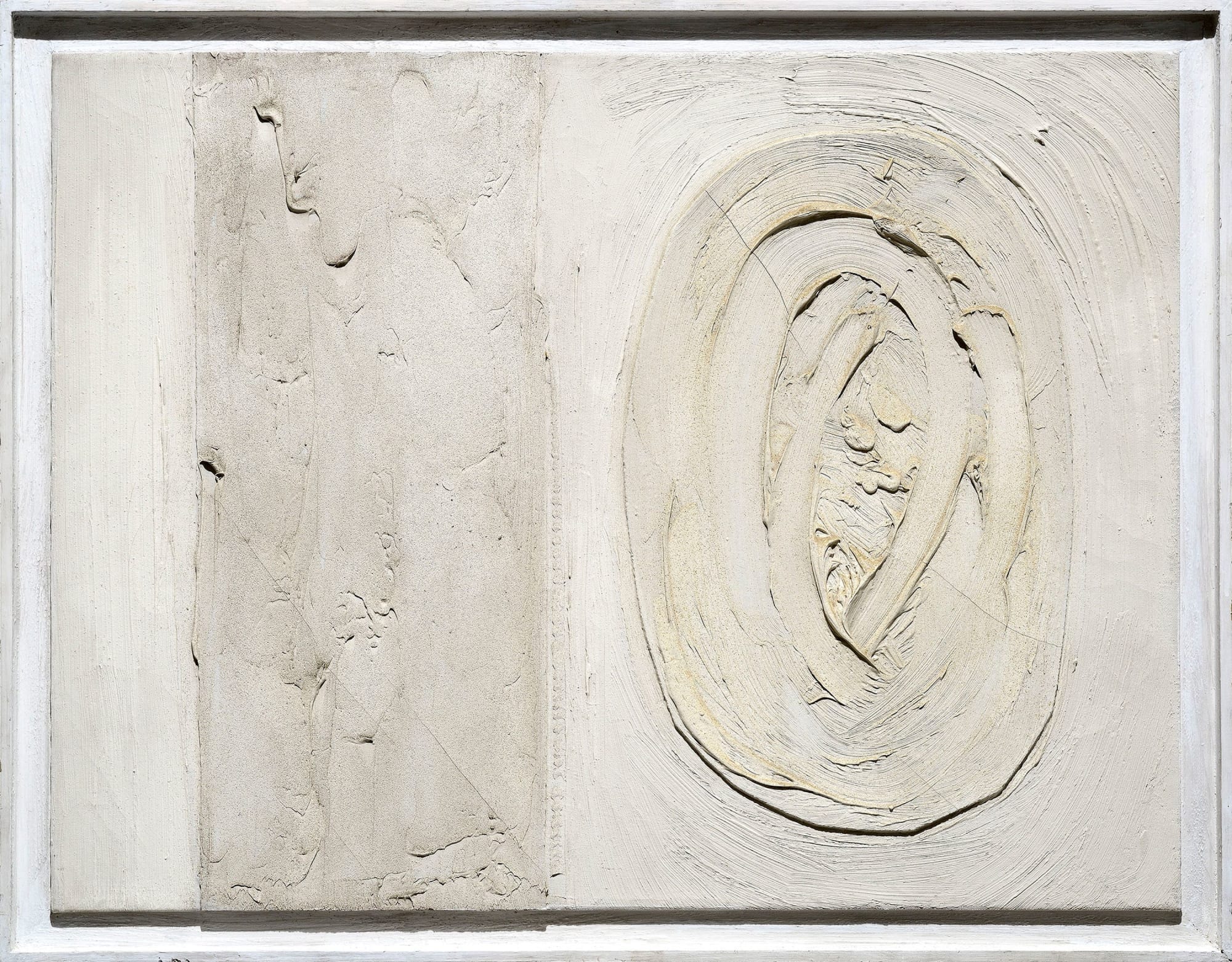 Angelo Savelli, Due figure, 1961 | ML Fine Art - Matteo Lampertico
