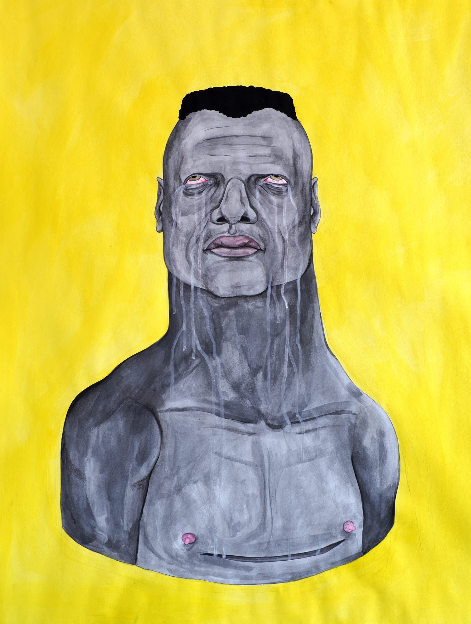 Lea Rasovszky, Black Crier, 2019 | Mobius Gallery