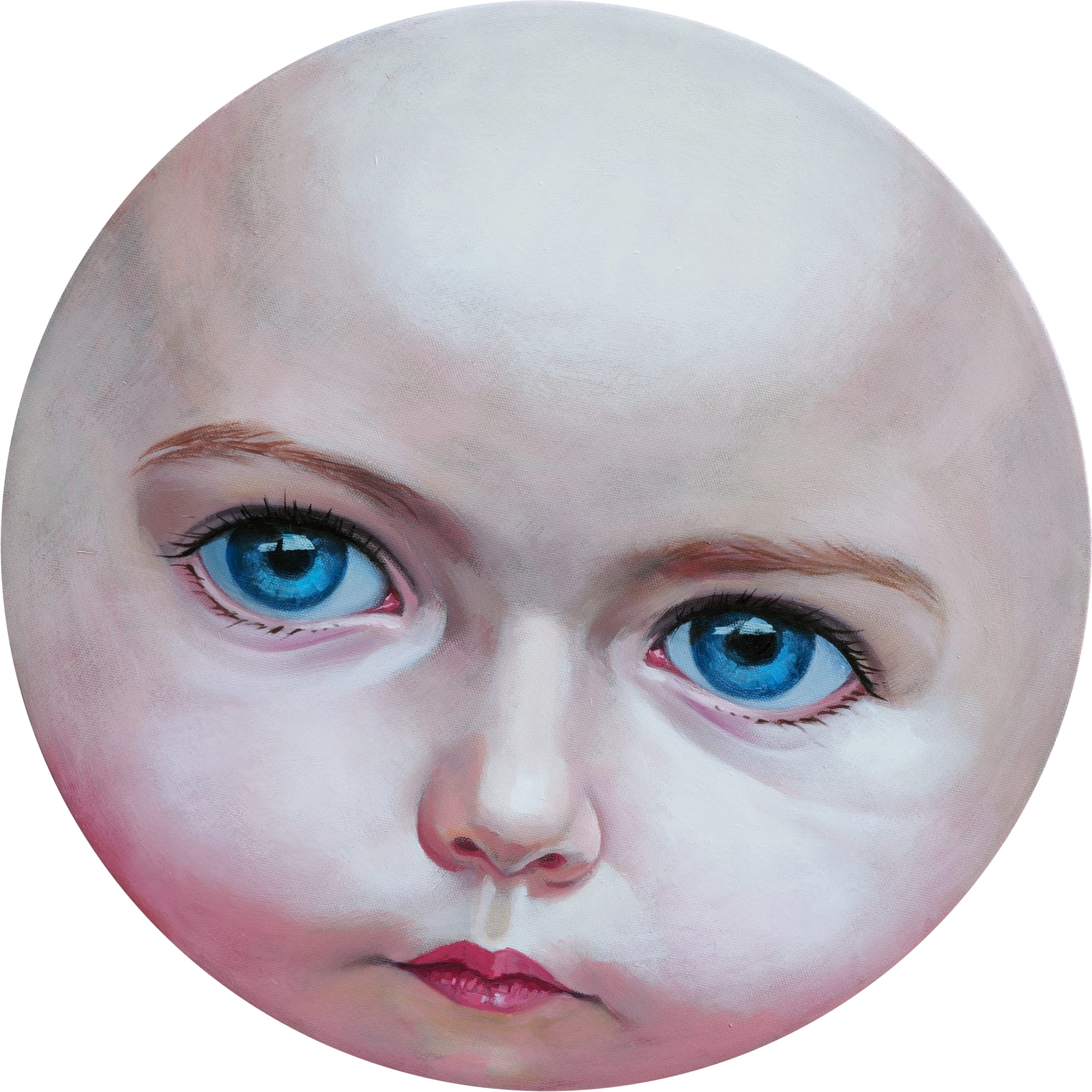 Roman Tolici, Under Her Eyes 1, 2022 | Mobius Gallery