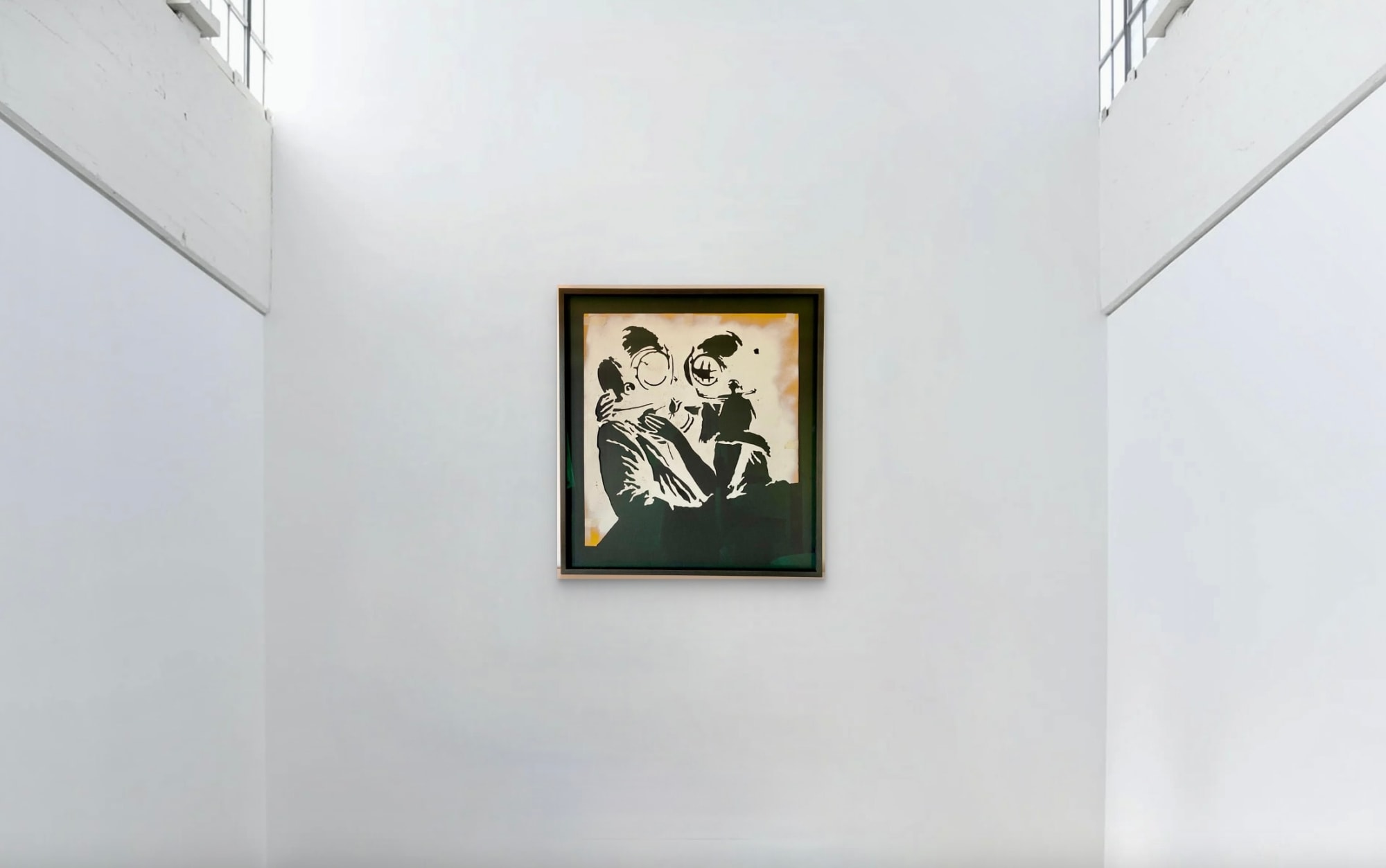 Banksy, Think Tank original stencil., 2003 | MULTIPLESINC//