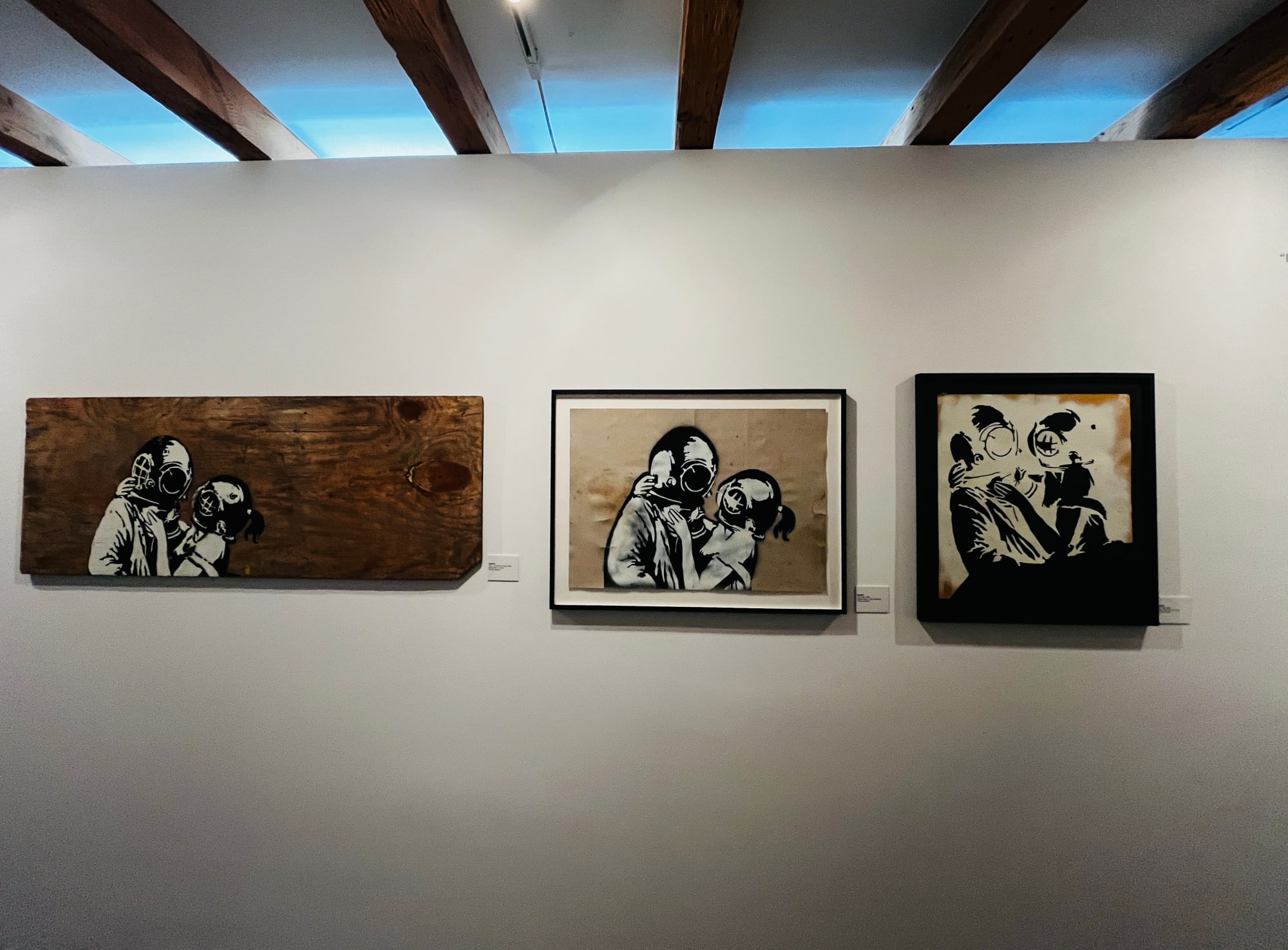 Banksy, Think Tank original stencil., 2003 | MULTIPLESINC//